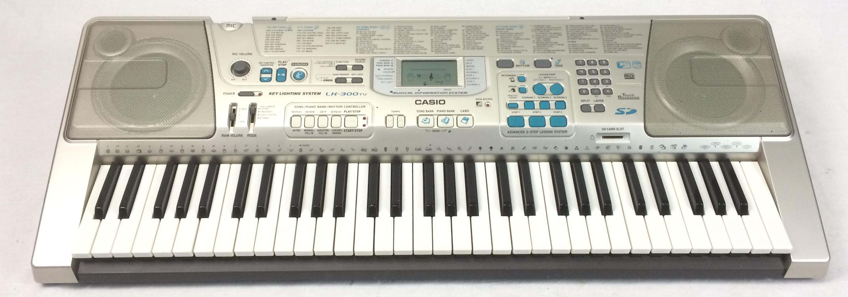 Casio LK-300TV Karaoke | Tastiere Casio