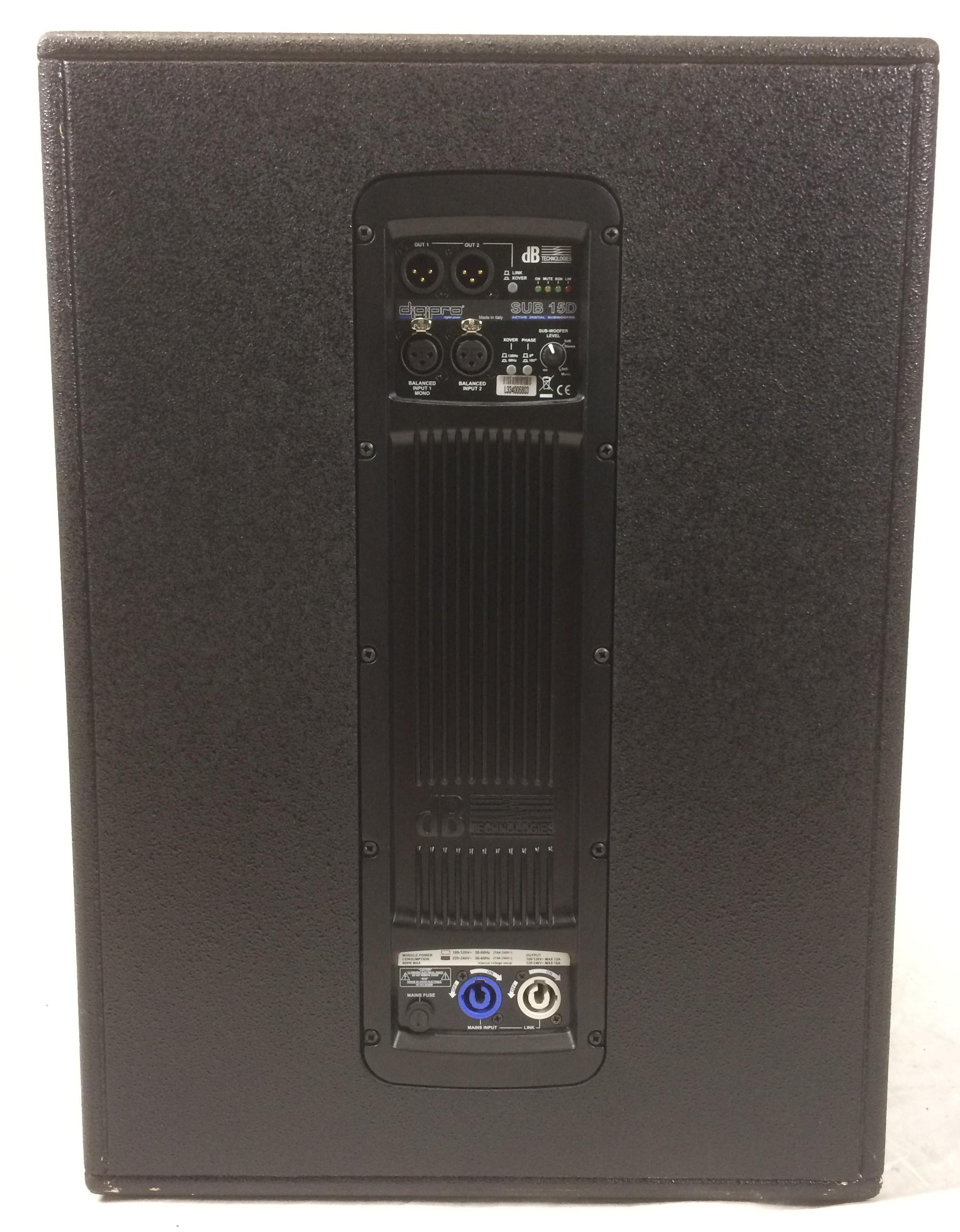 Db Technologies Sub 15D 1000W | Casse e Monitor Db Technlogies