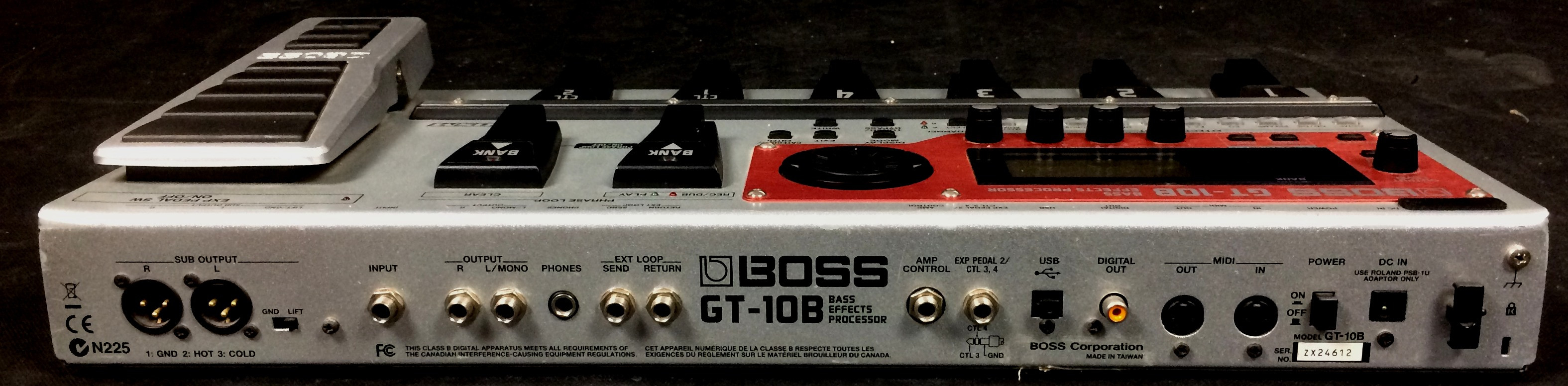 Boss GT-10B | Effetti Boss