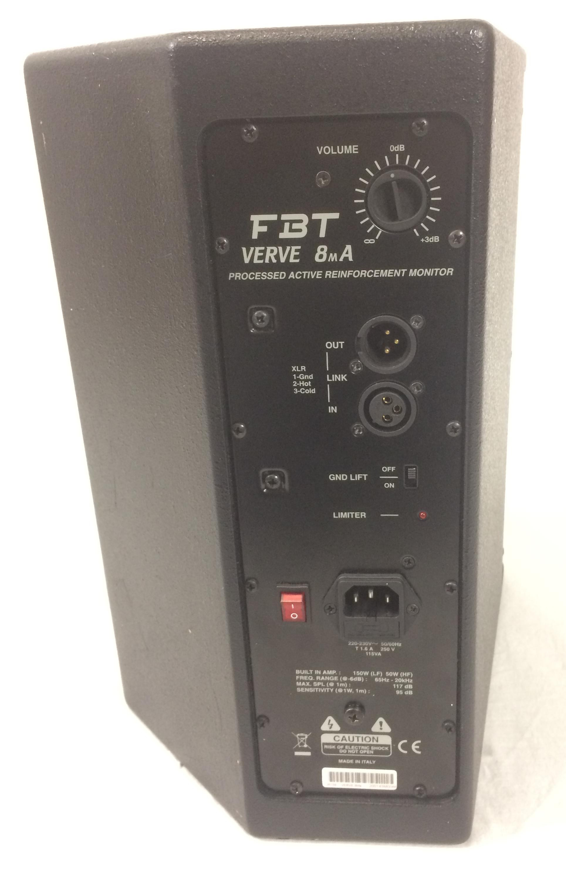 Fbt Verve 8ma 200W | Casse e Monitor Fbt