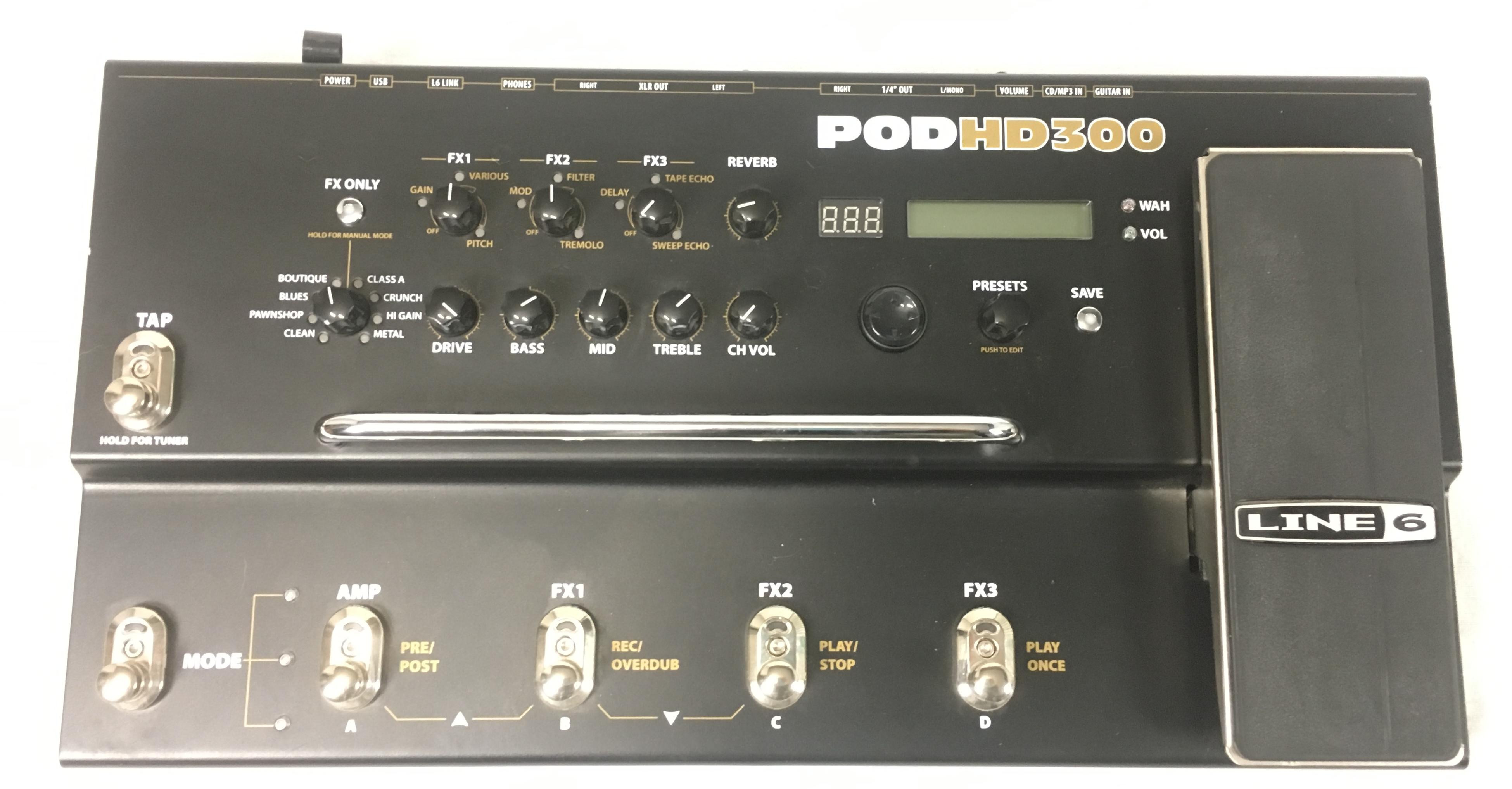 Line 6 Pod Hd 300 | Effetti Line6