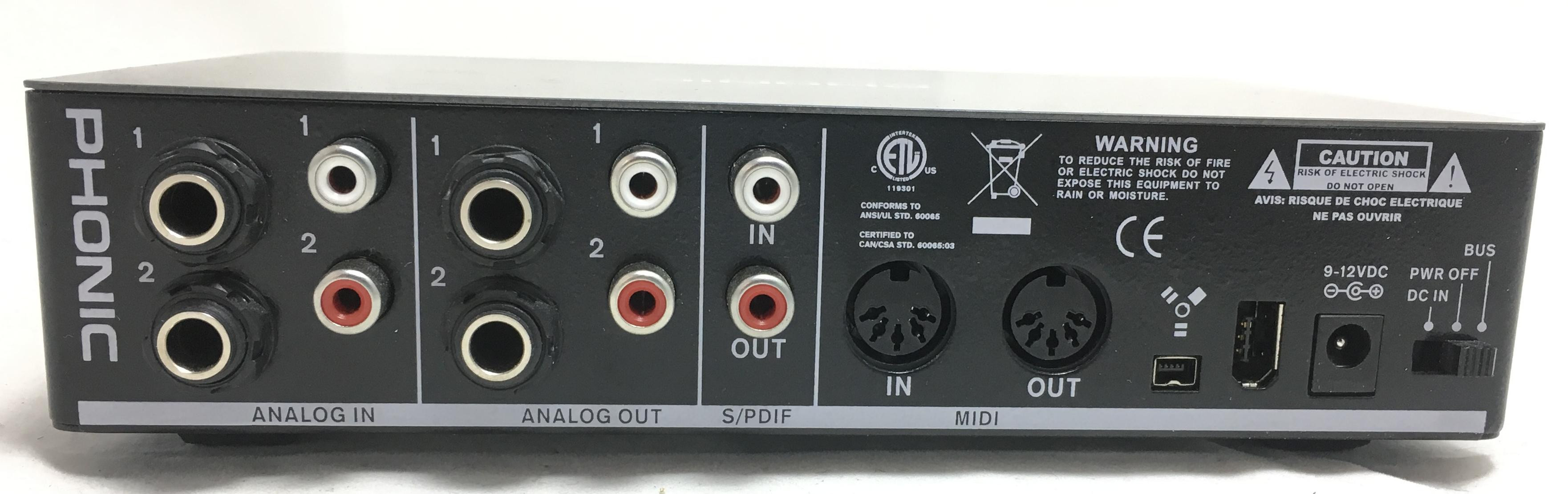 Phonic Firefly 302 Plus 192 Khz | Schede Audio Phonic