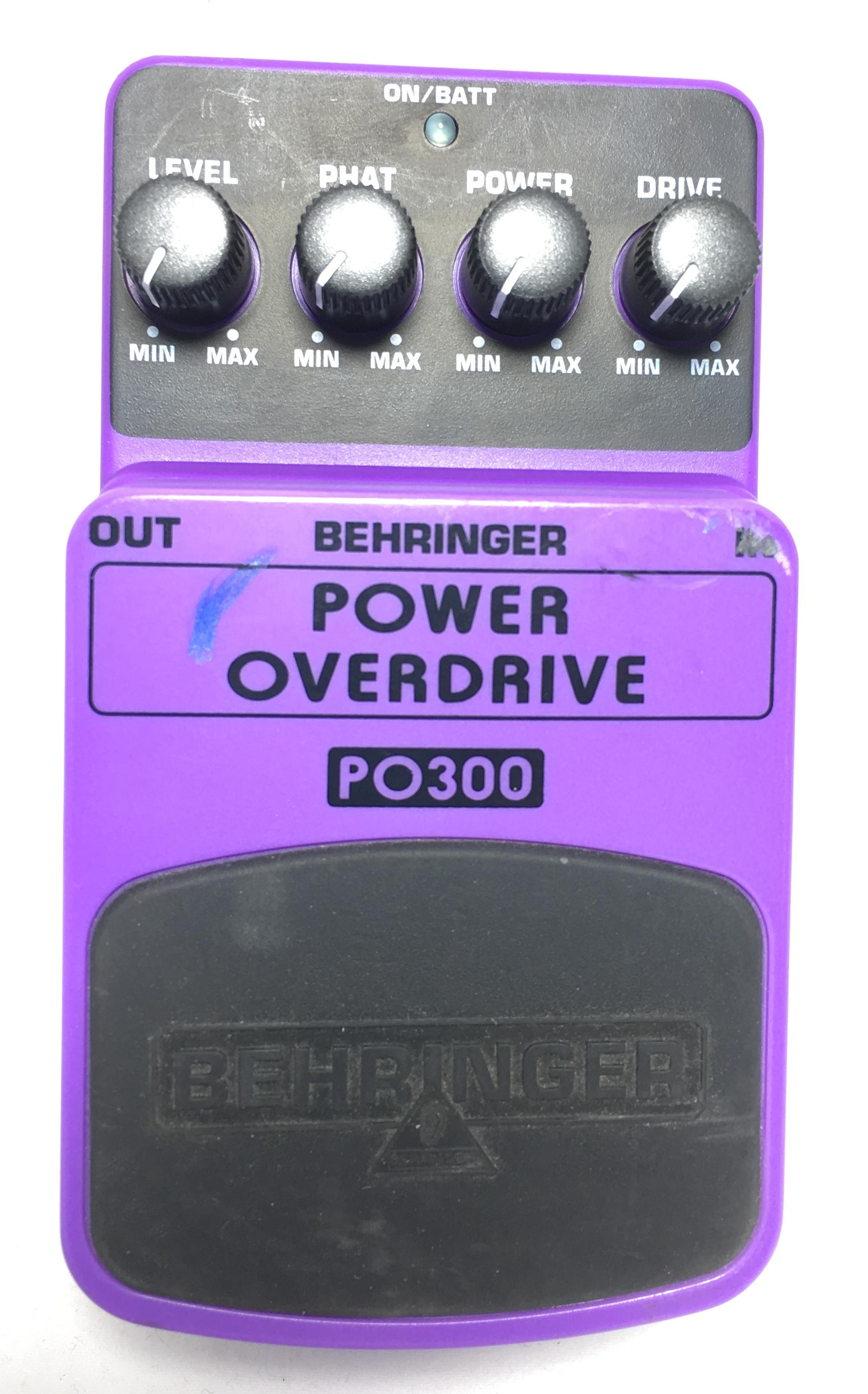 Behringer PO300 Power Overdrive | Effetti Behringer