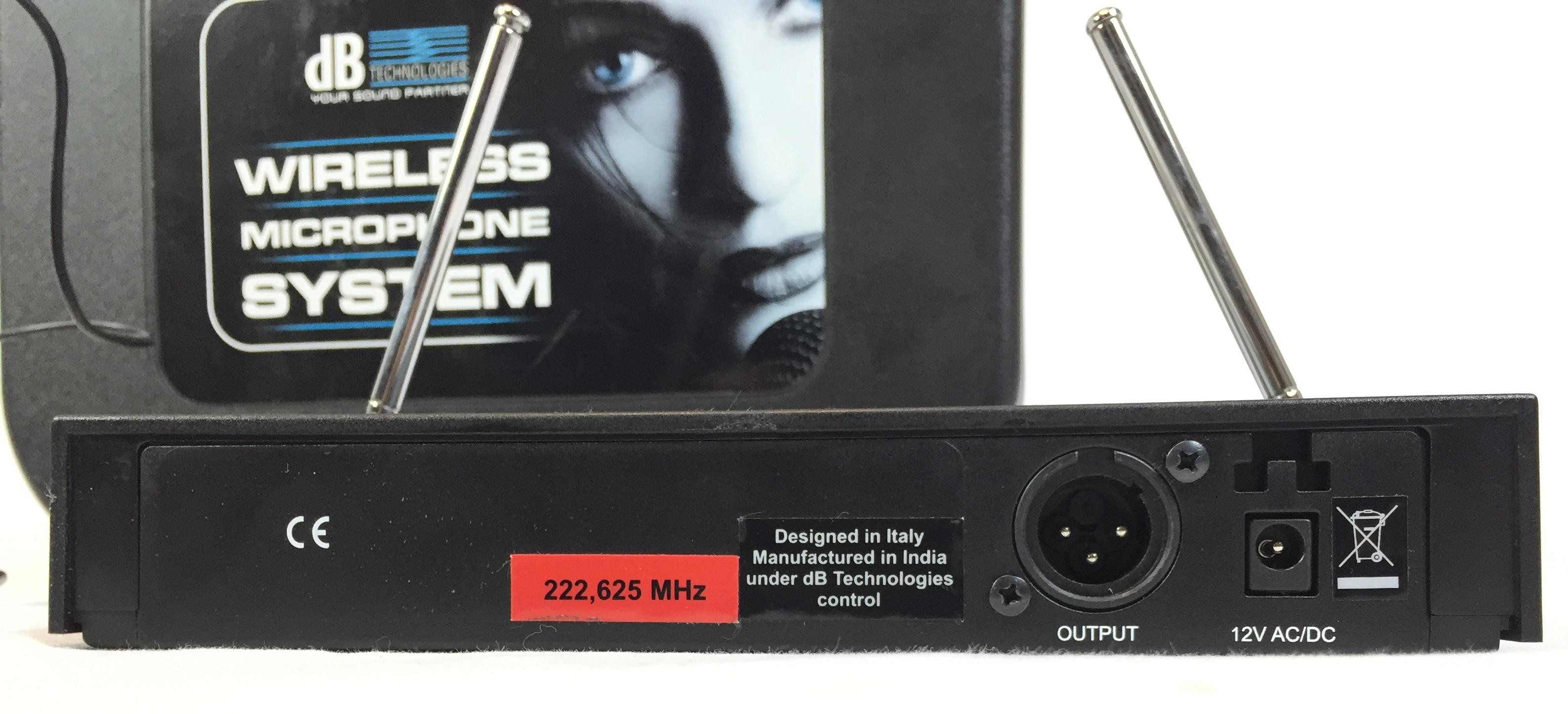 Db technologies WM 220 R1 radiomicrofono archetto | Microfoni Db Te...