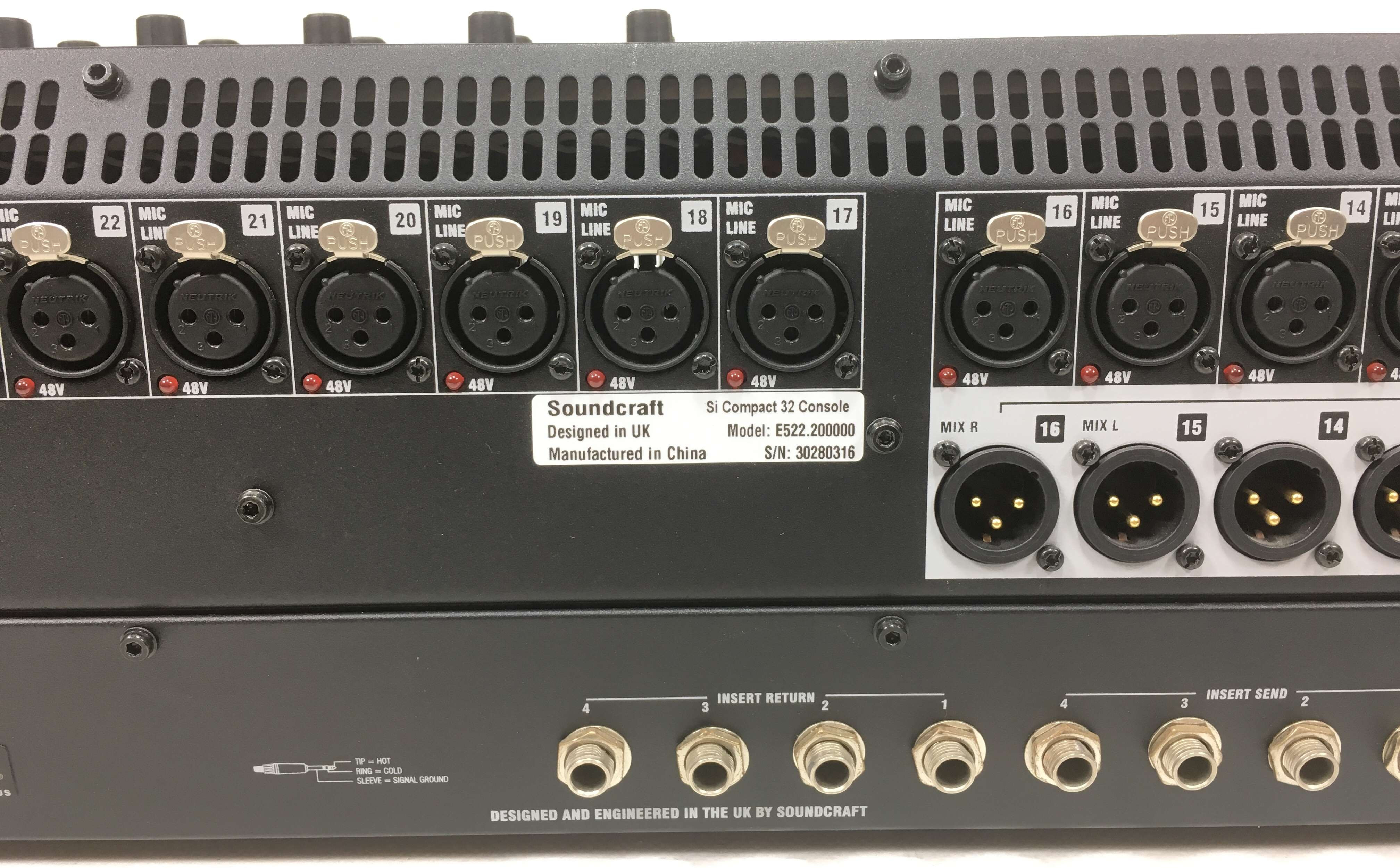 Soundcraft Si Compact 32 canali con flight case | Mixer Soundcraft