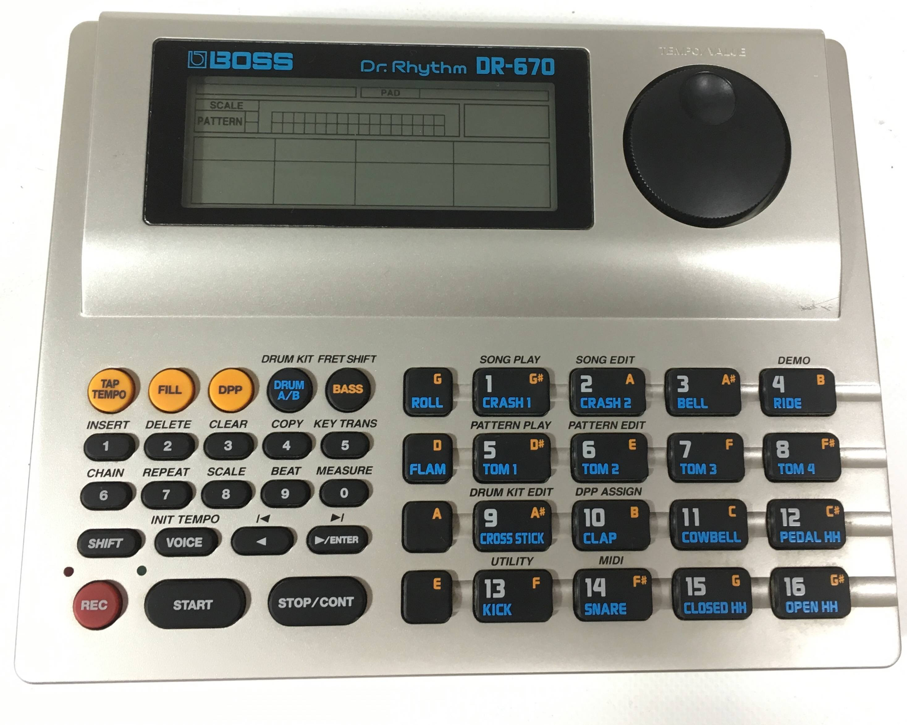 Boss DR-670 Dr. Rythm drum machine | Batterie Elettroniche Boss