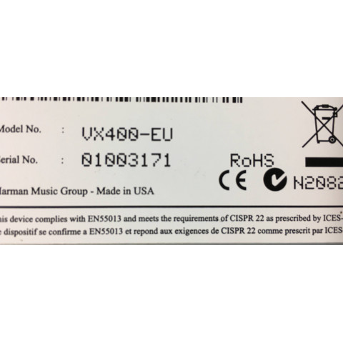 Digitech VX400 made in USA | Effetti e Processori Digitech