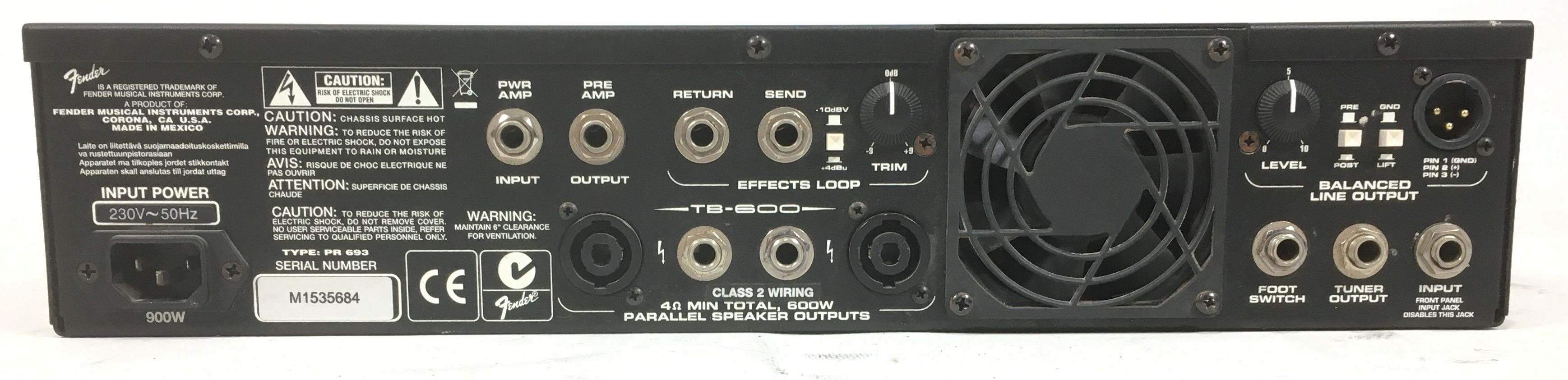 Fender TB600 | Amplificatori Fender