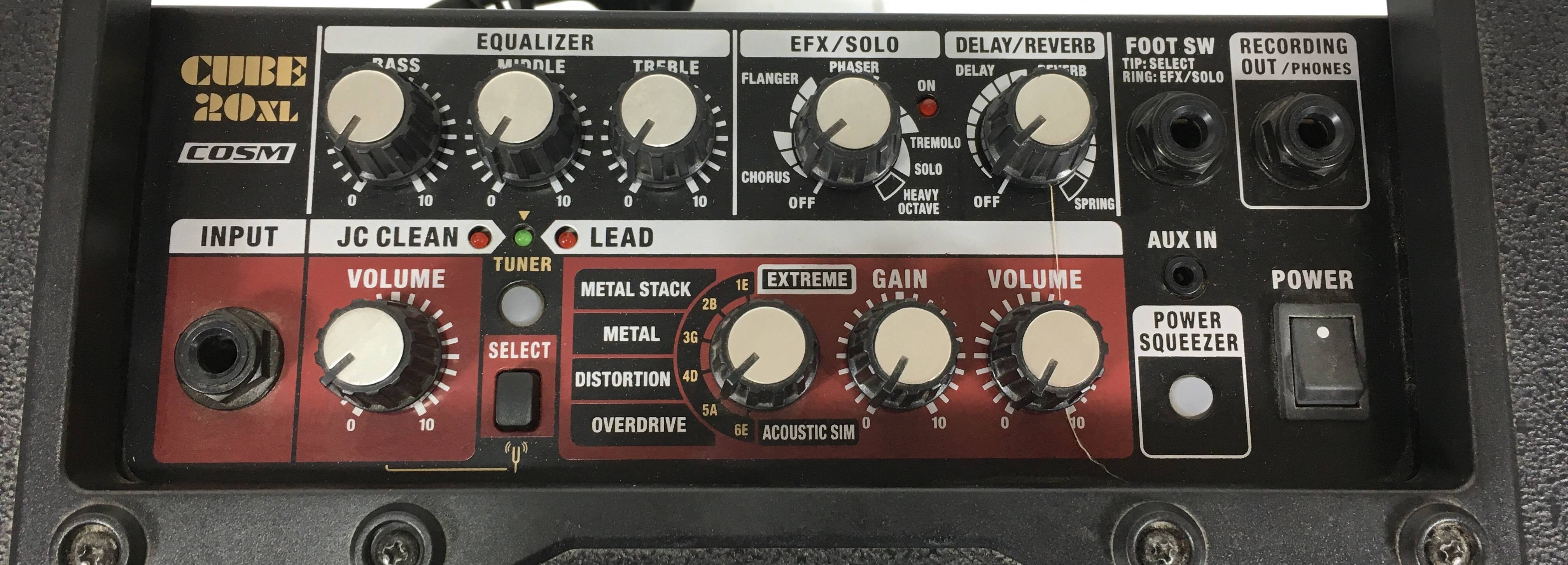 Amplificatore chitarra Roland Cube 20 XL