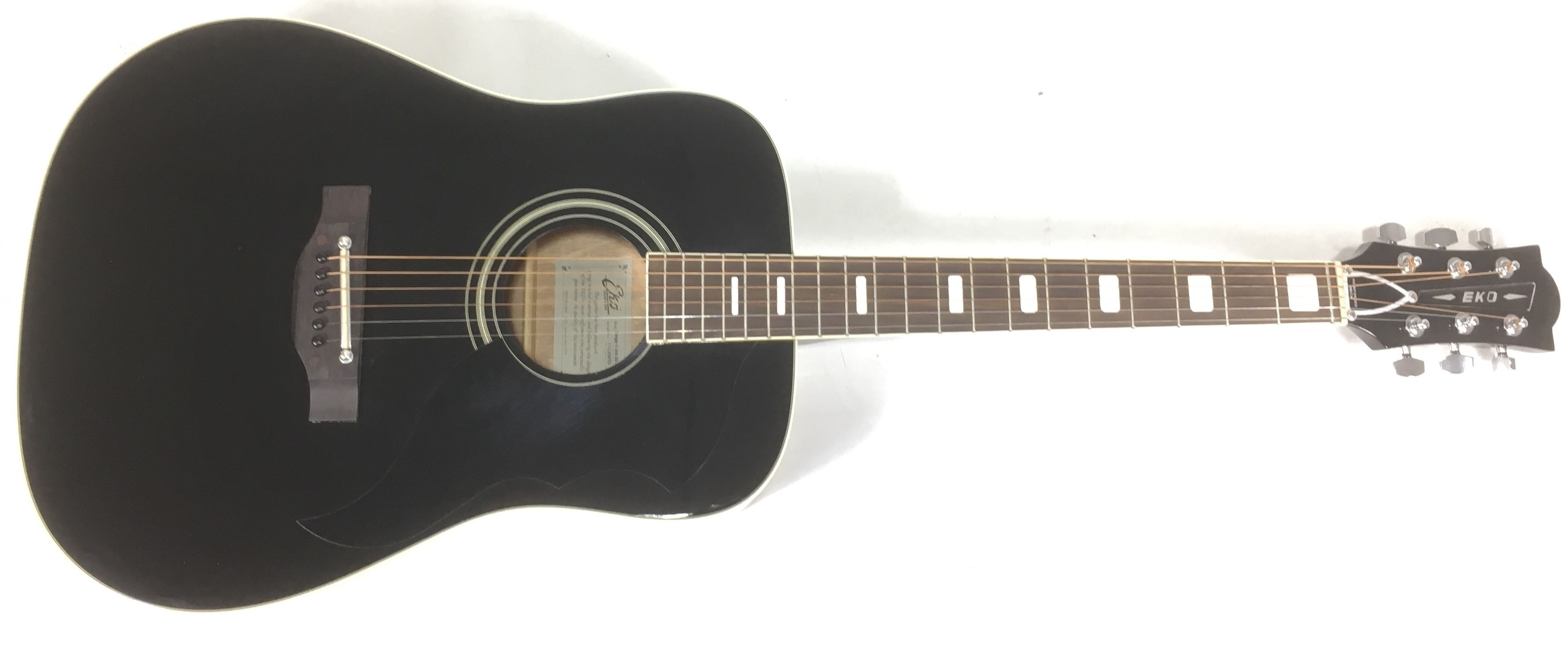 Chitarra Acustica Eko Ranger 6 Vintage Black Gloss