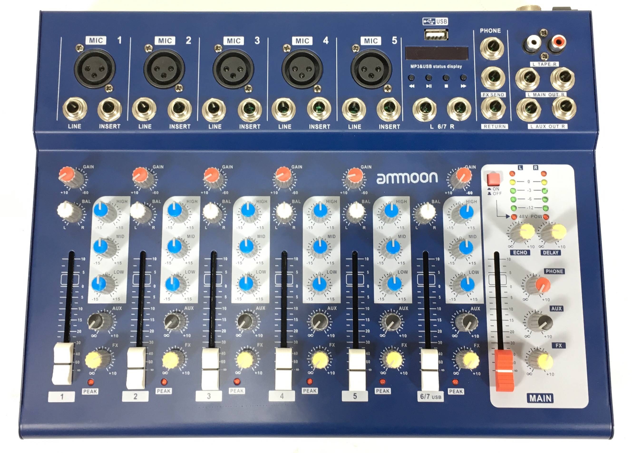Ammoon F7-USB mixer | Mixer Ammoon