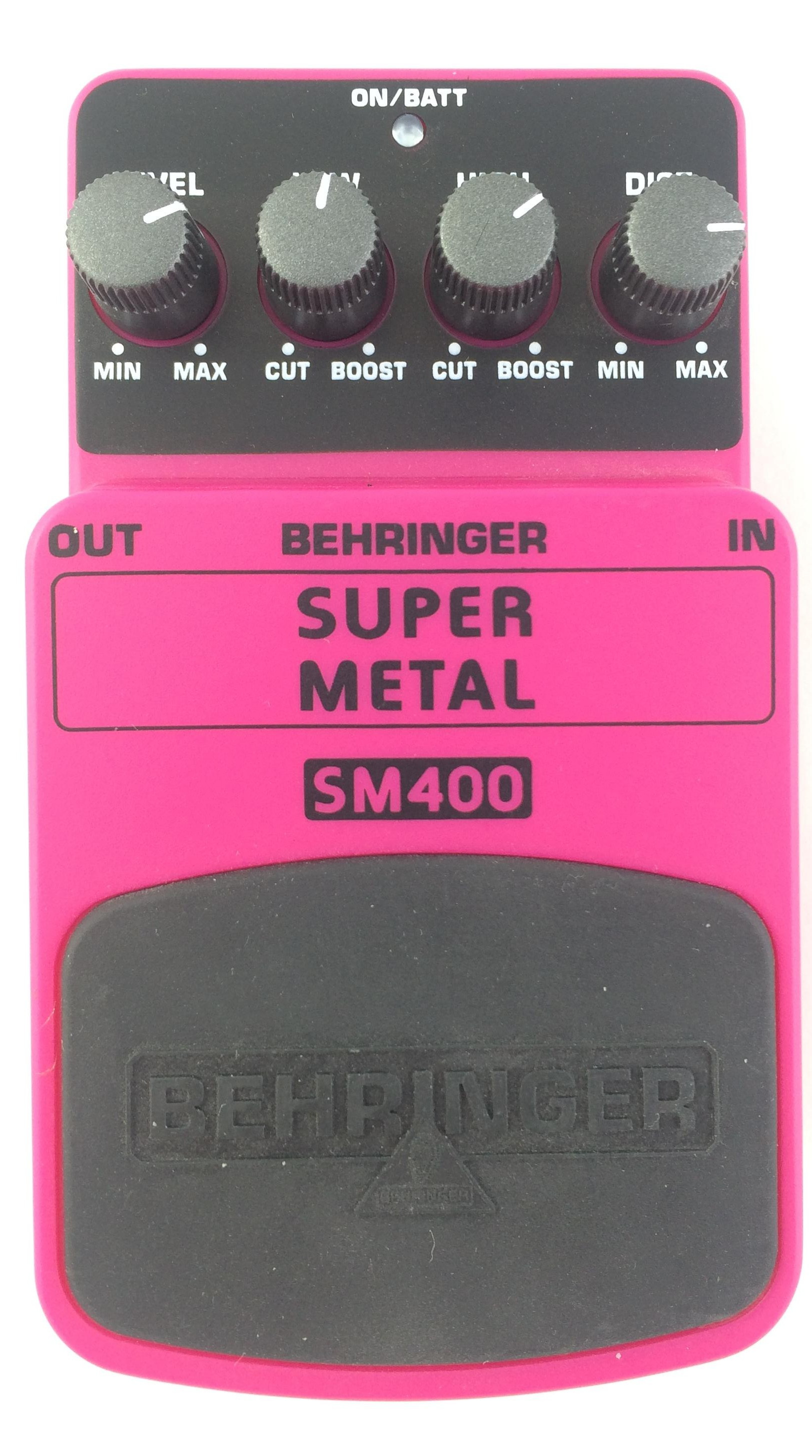 Behringer SM400 Super Metal | Effetti Behringer