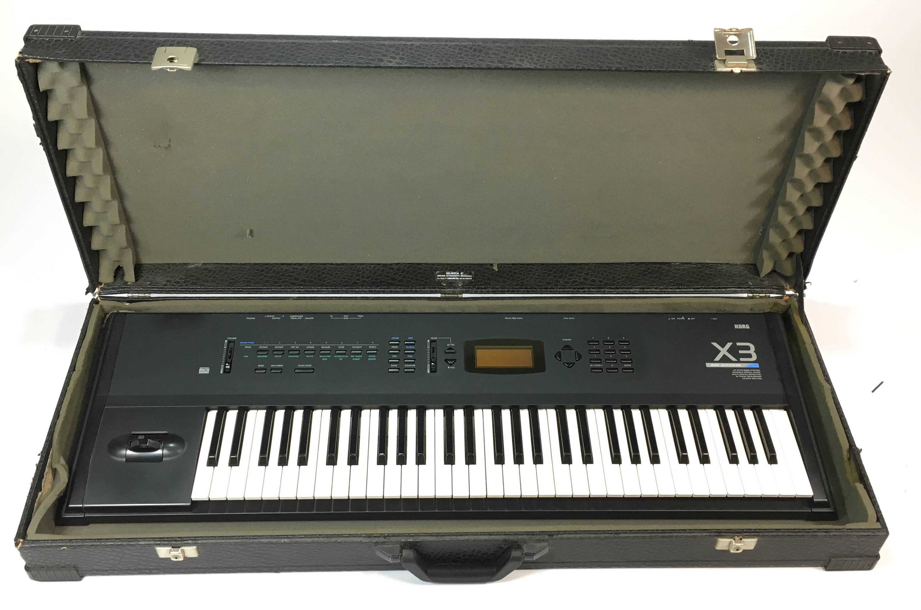 Korg X3 con Custodia | Workstation Korg