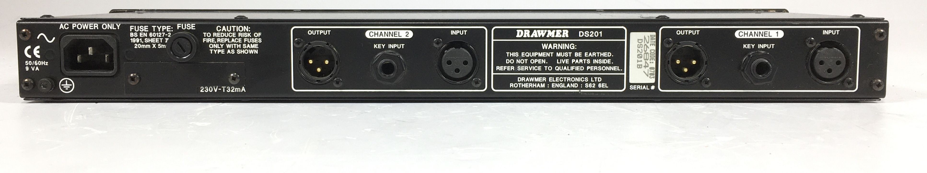 Drawmer DS201 Dual Gate | Effetti e Processori Drawmer