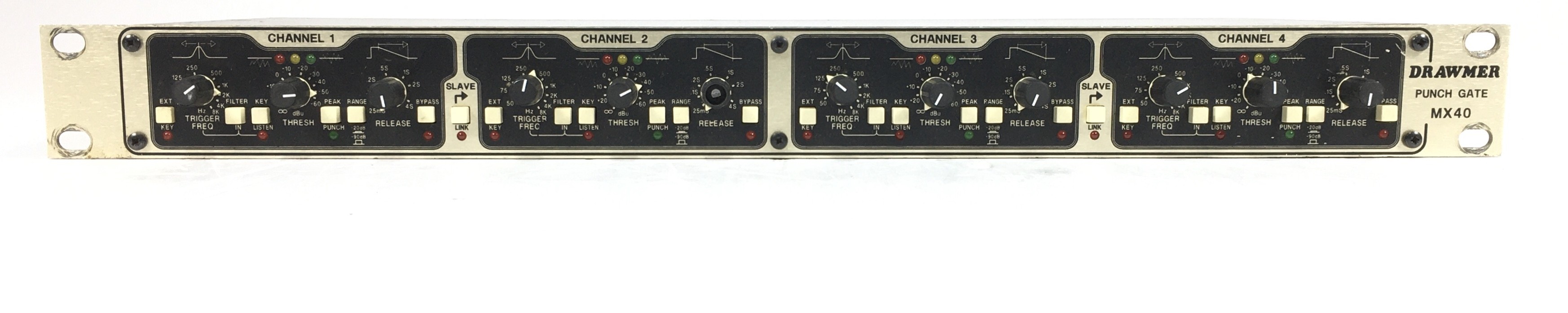 Drawmer MX 40 Quad Punch Gate | Effetti e Processori Drawmer