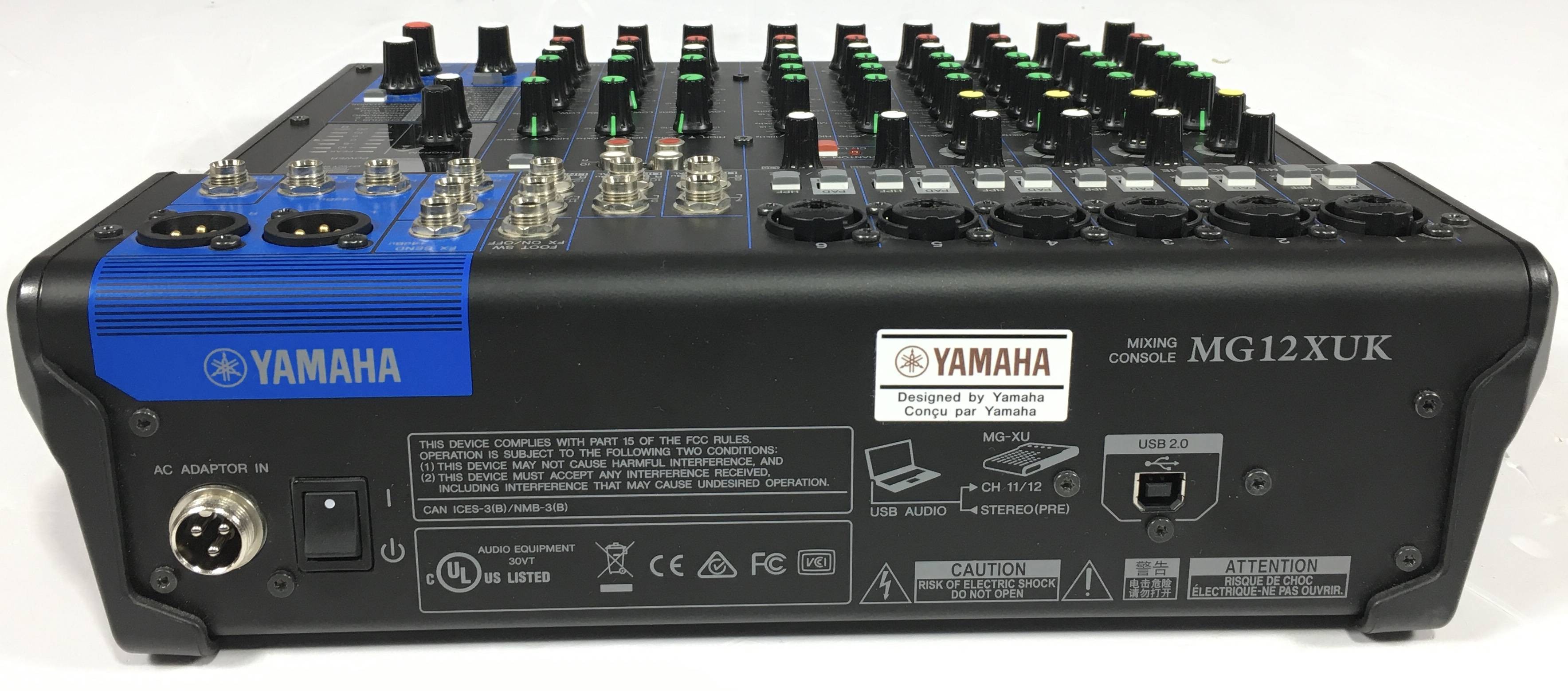 Yamaha MG12XUK | Mixer Yamaha