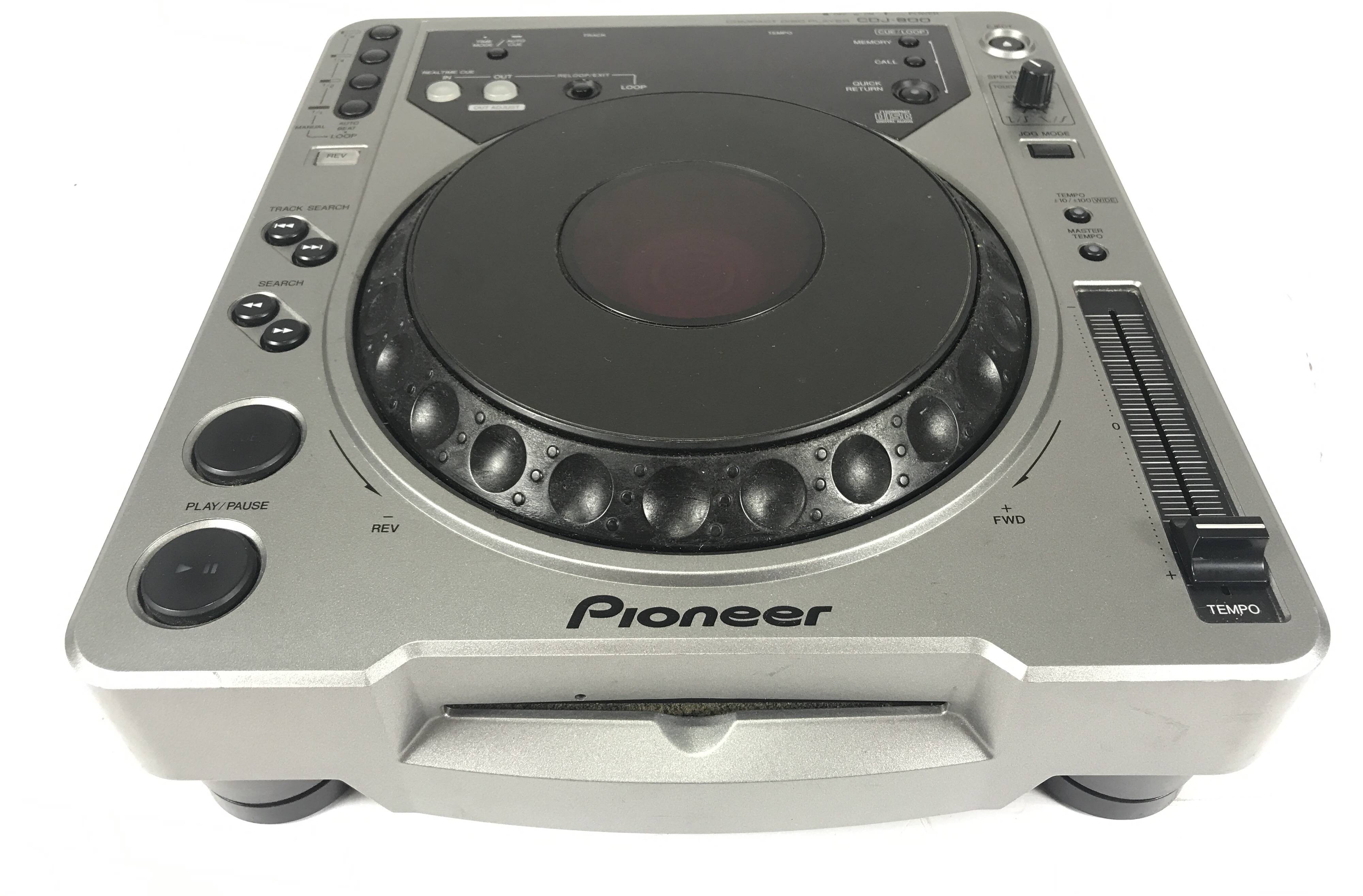 Pioneer CDJ-800 MK1 Silver | Attrezzatura per DJ Pioneer
