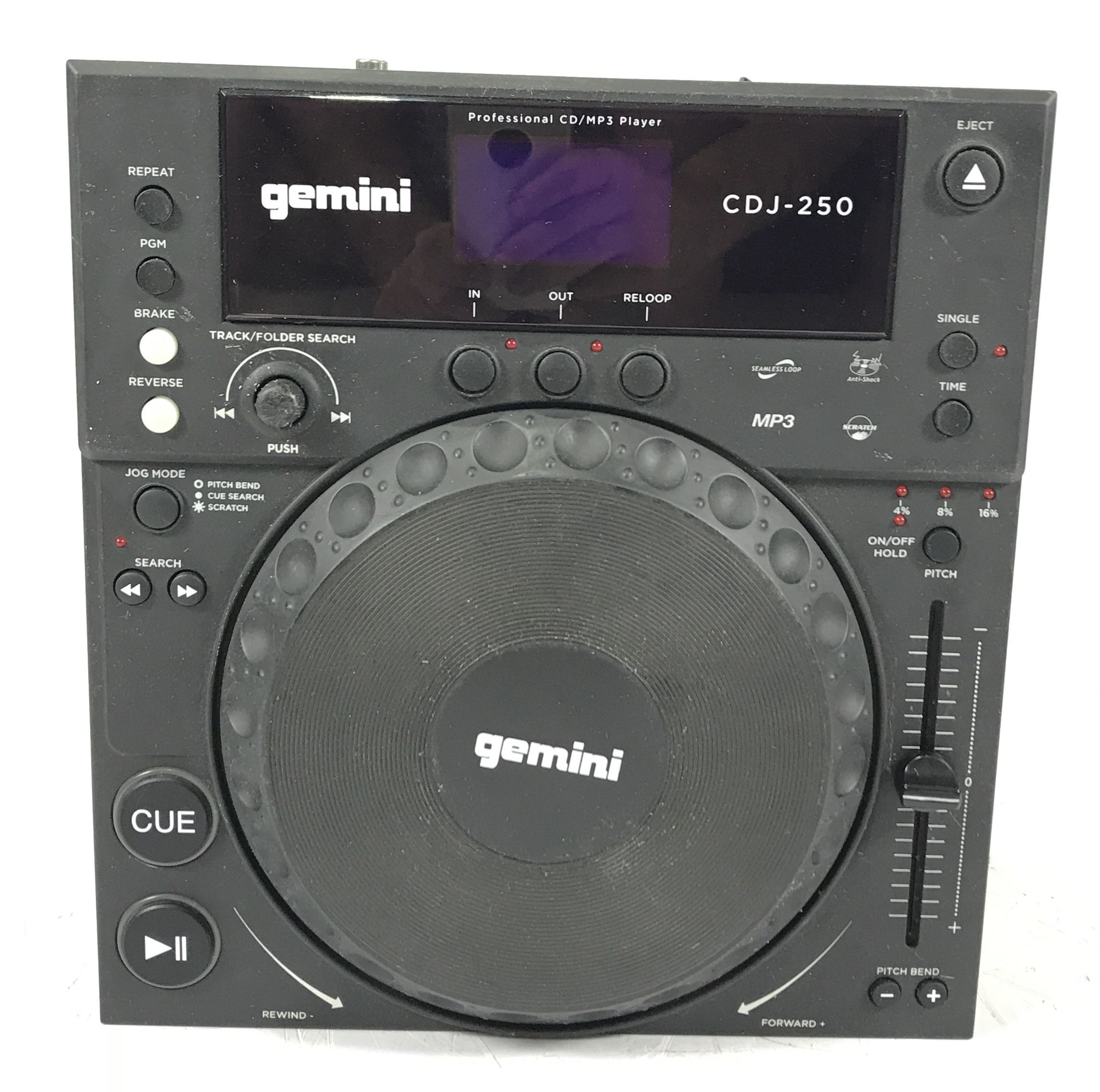 Gemini CDJ 250 Lettore CD e MP3 | Attrezzatura per DJ Gemini