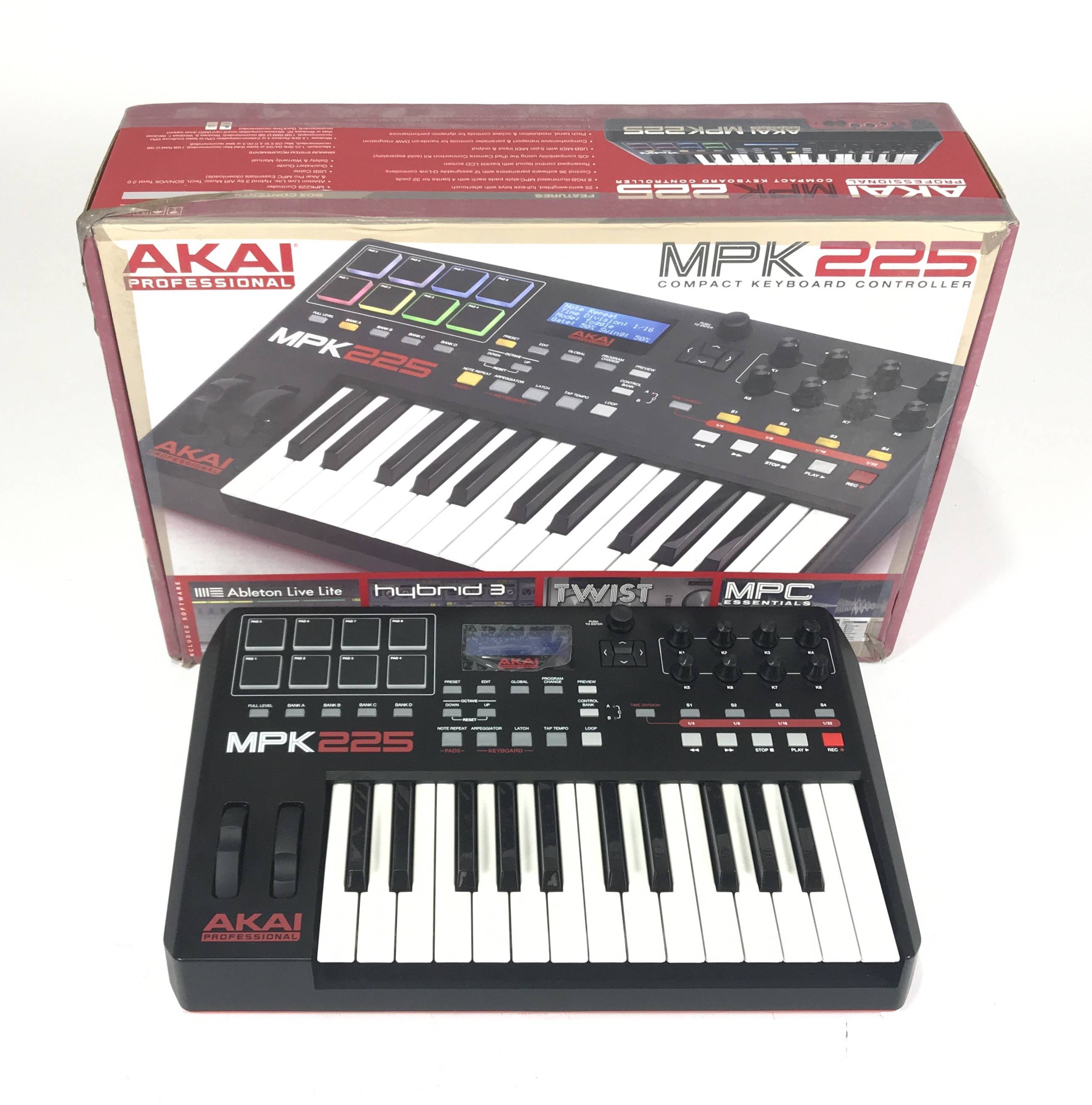 Akai Pro MPK225 Controller Midi USB | Master e Controller Akai