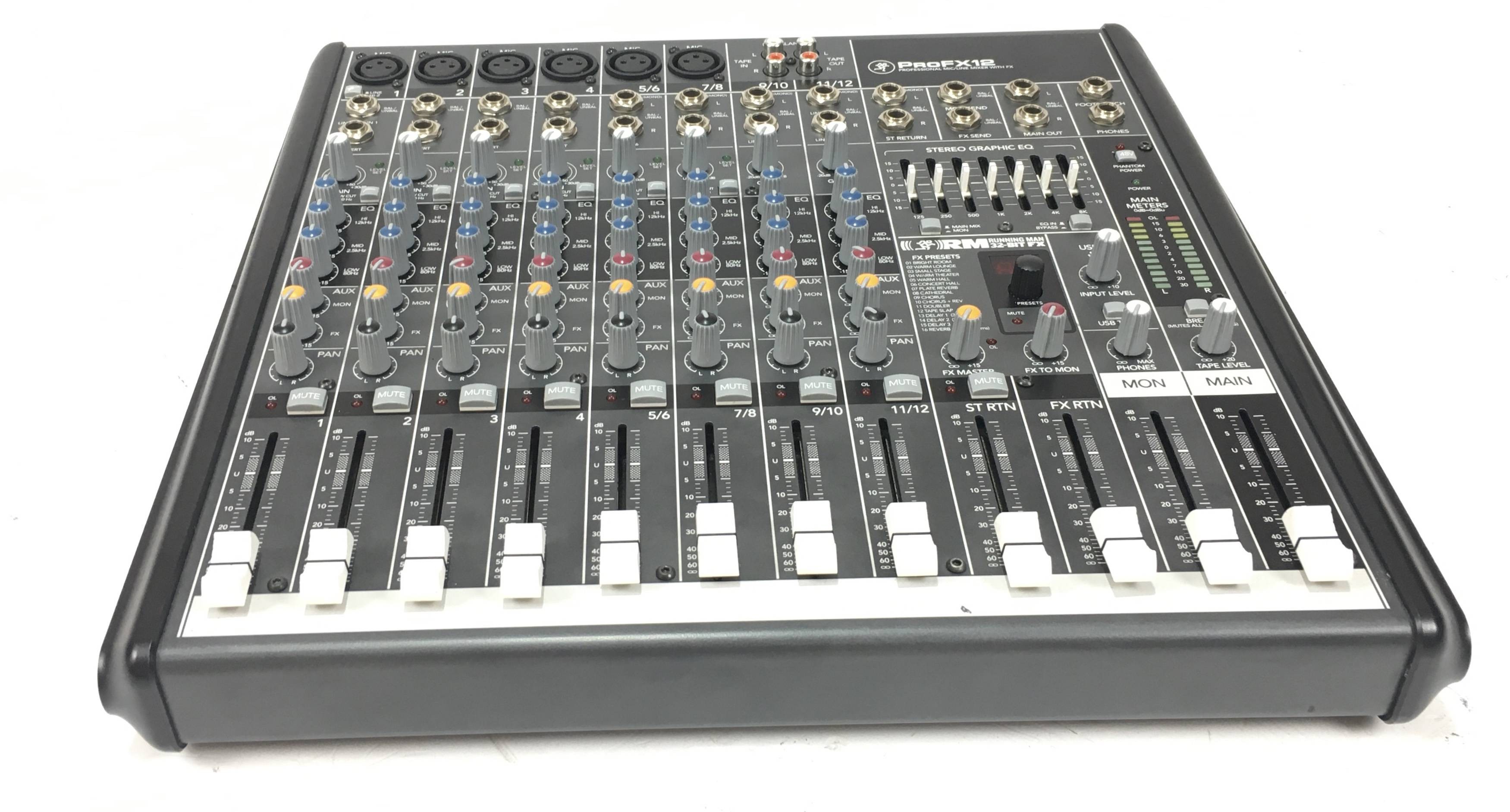 Mackie PROFX 12 Mixer analogico | Mixer Mackie