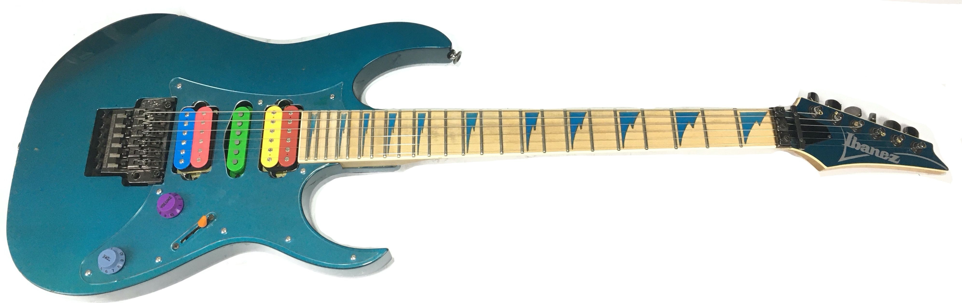 Chitarra Elettrica Ibanez RG770 Laser Blue 1991