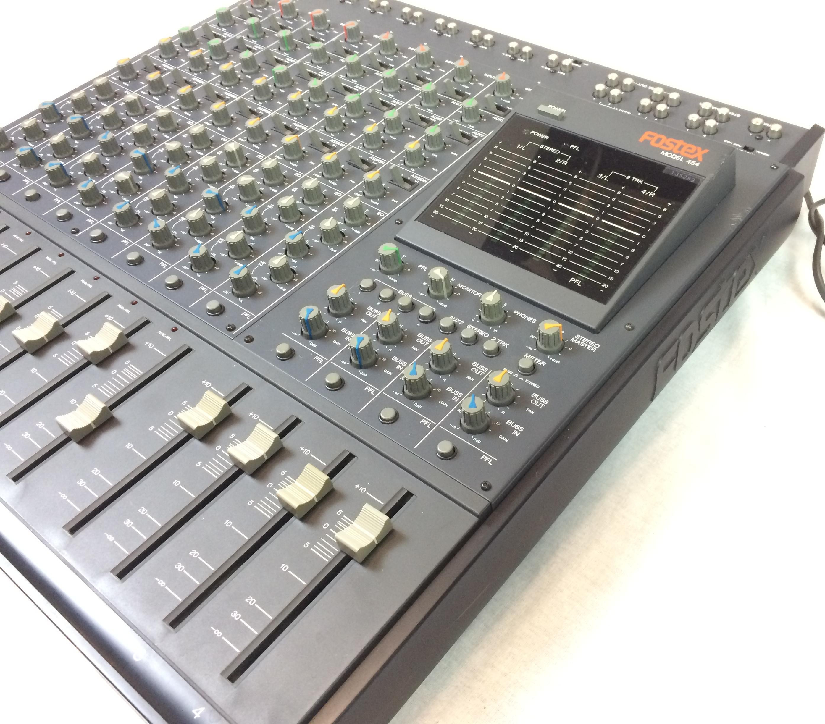 Fostex 454 mixer analogico da studio Vintage | Mixer Fostex