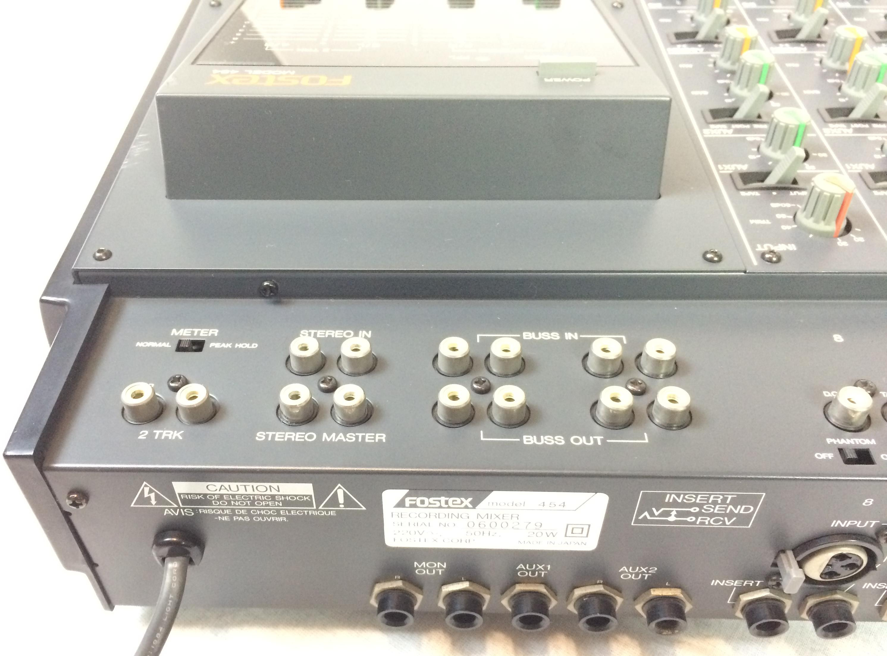 Fostex 454 mixer analogico da studio Vintage | Mixer Fostex