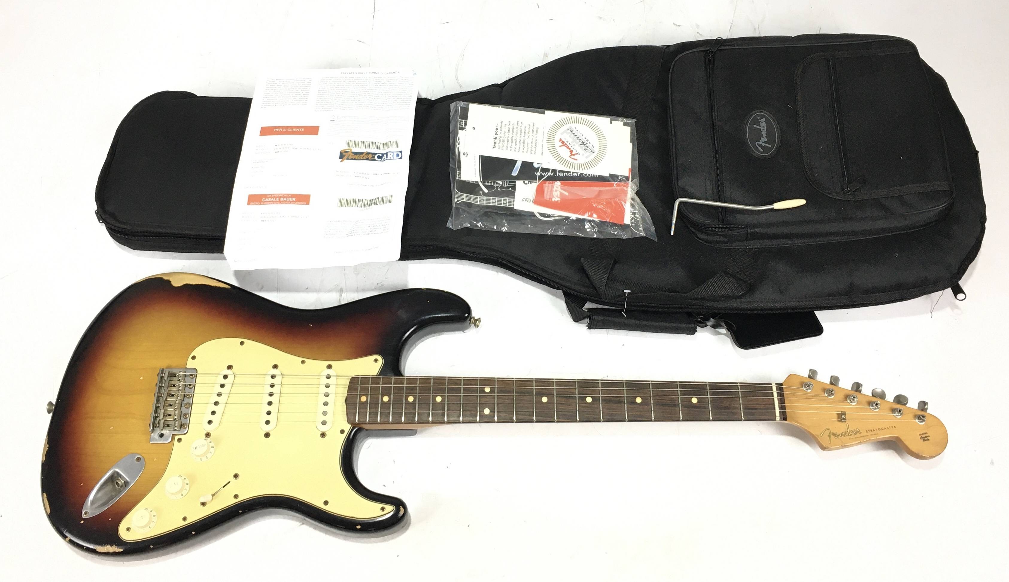 Chitarra Elettrica Fender Stratocaster Road Worn Serial MZ8037322