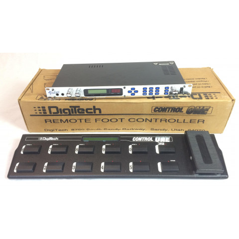 Digitech Valve FX + Pedaliera Control One Made in USA | Effetti Dig...