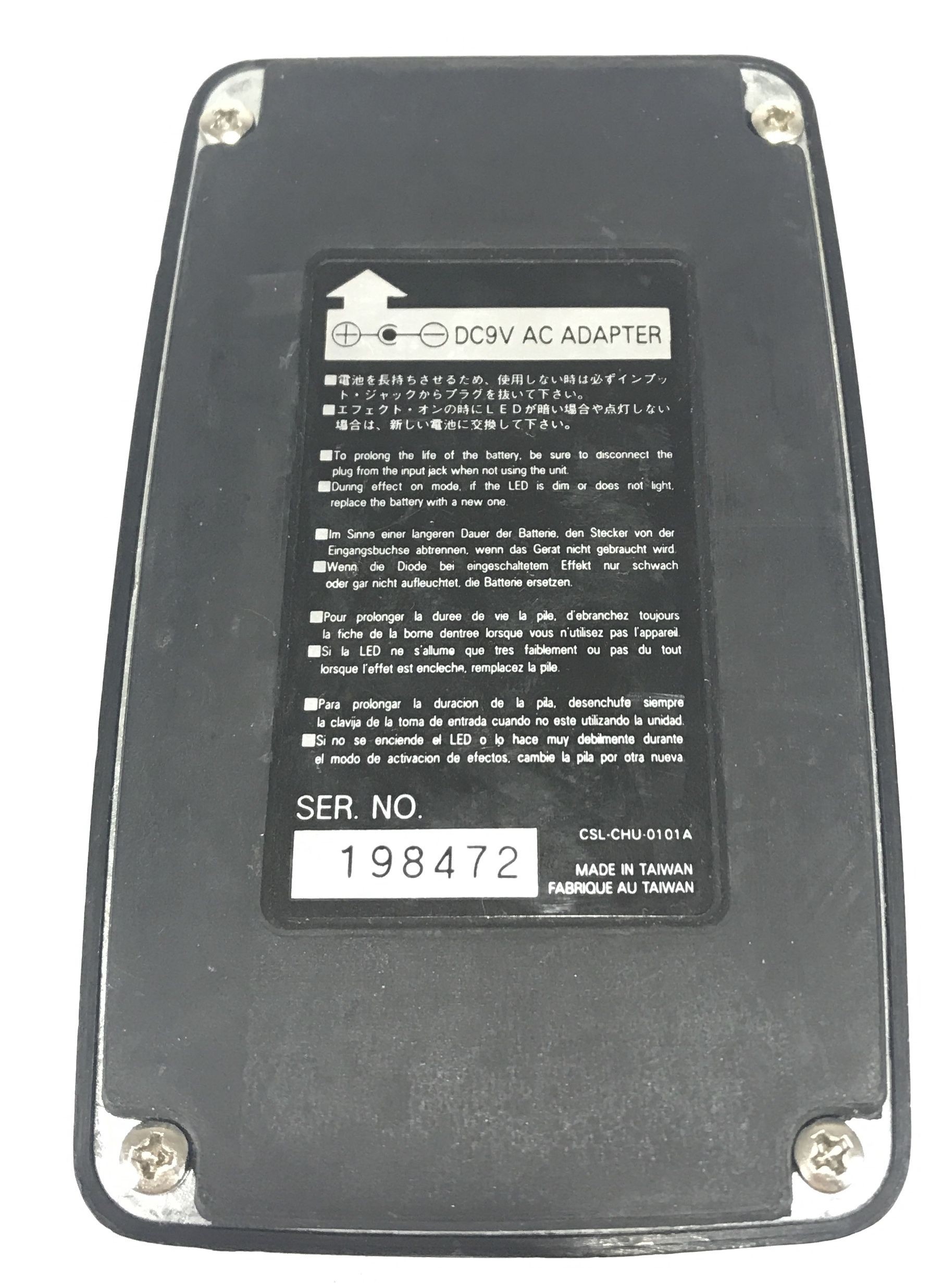 Ibanez CS5 Super Chorus | Effetti Ibanez