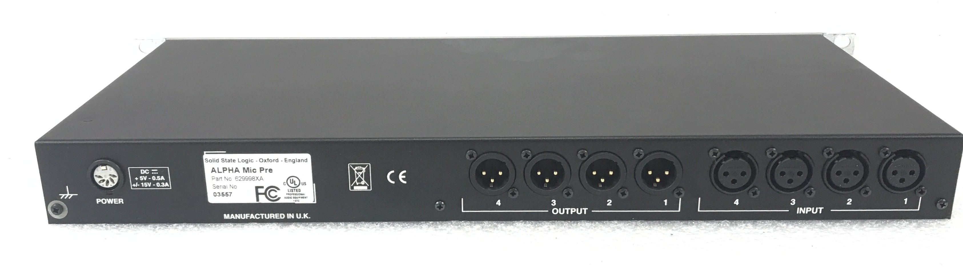 SSL XLogic Alpha VHD Pre | Effetti e Processori SSL