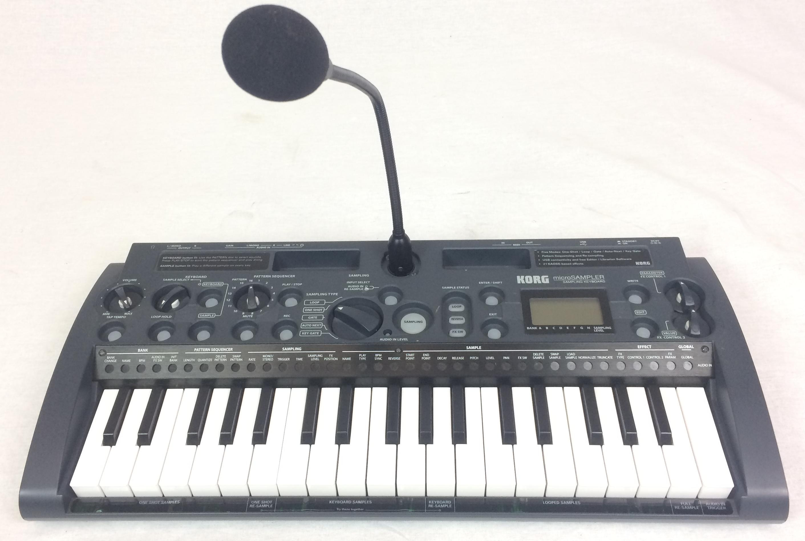 Korg microSampler | Sintetizzatori Korg