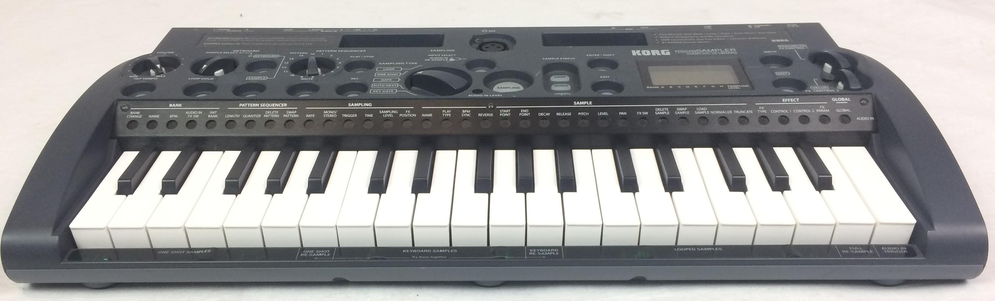 Korg microSampler | Sintetizzatori Korg