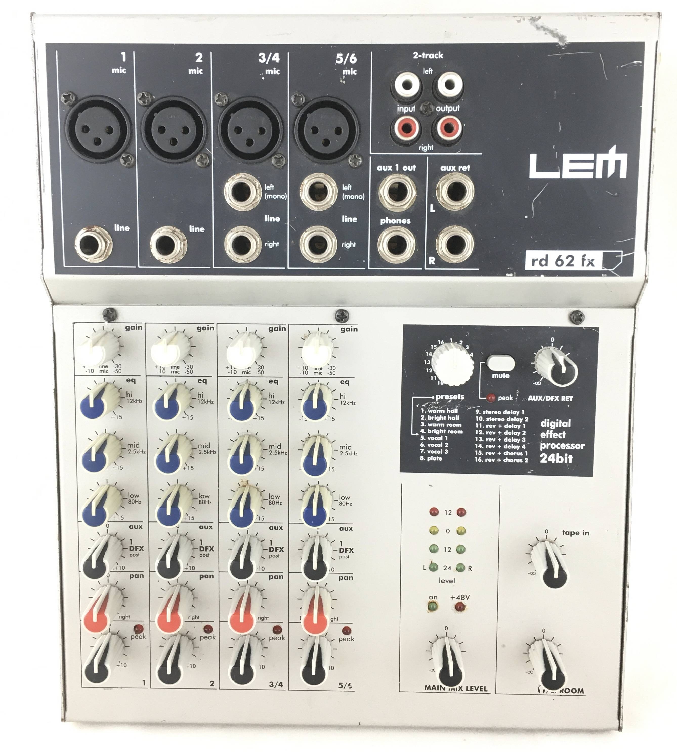 Lem RD 62 FX | Mixer Lem
