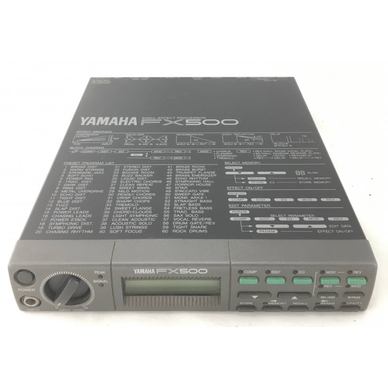 Yamaha FX500 | Effetti Yamaha