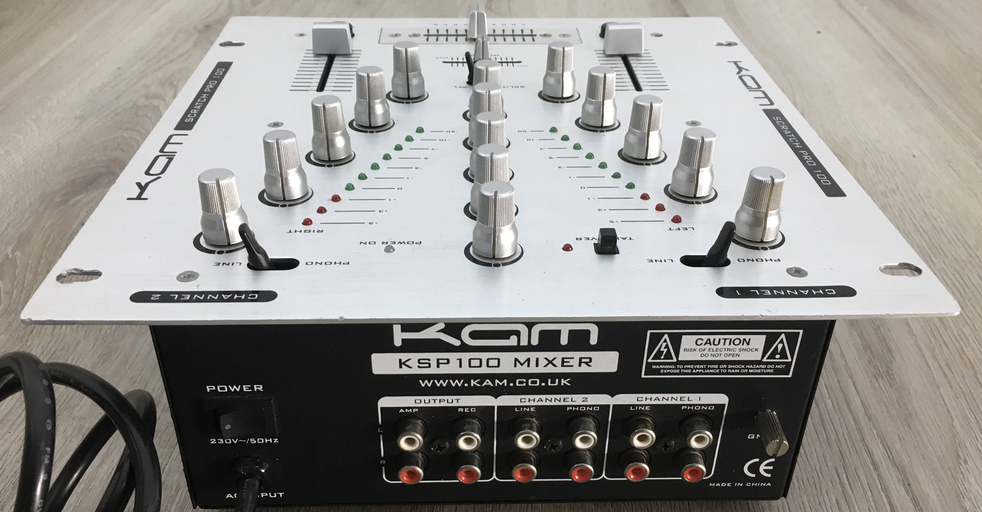 Kam Scratch Pro 100 mixer DJ | Mixer Kam