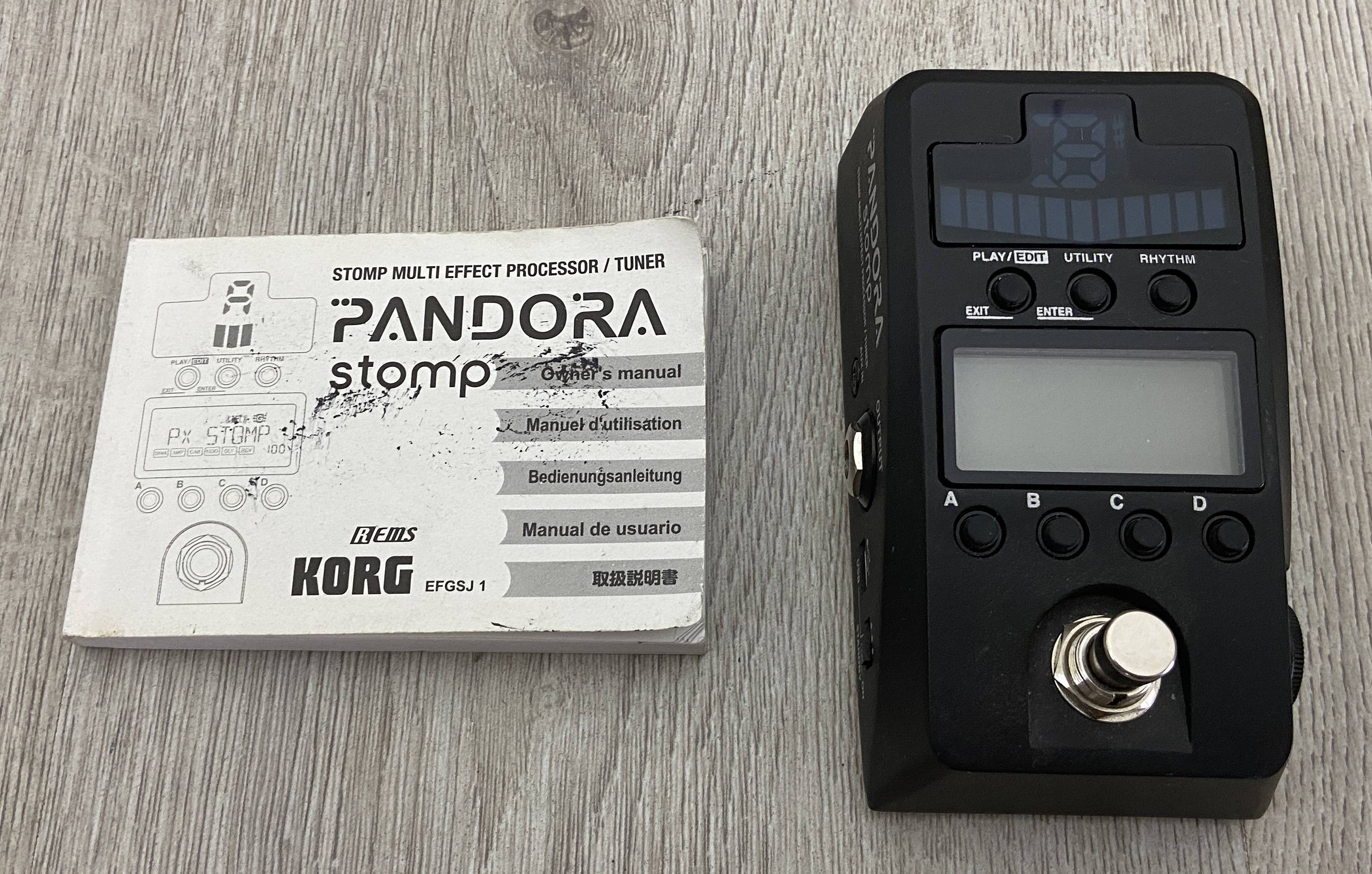 Korg Pandora Stomp | Effetti Korg