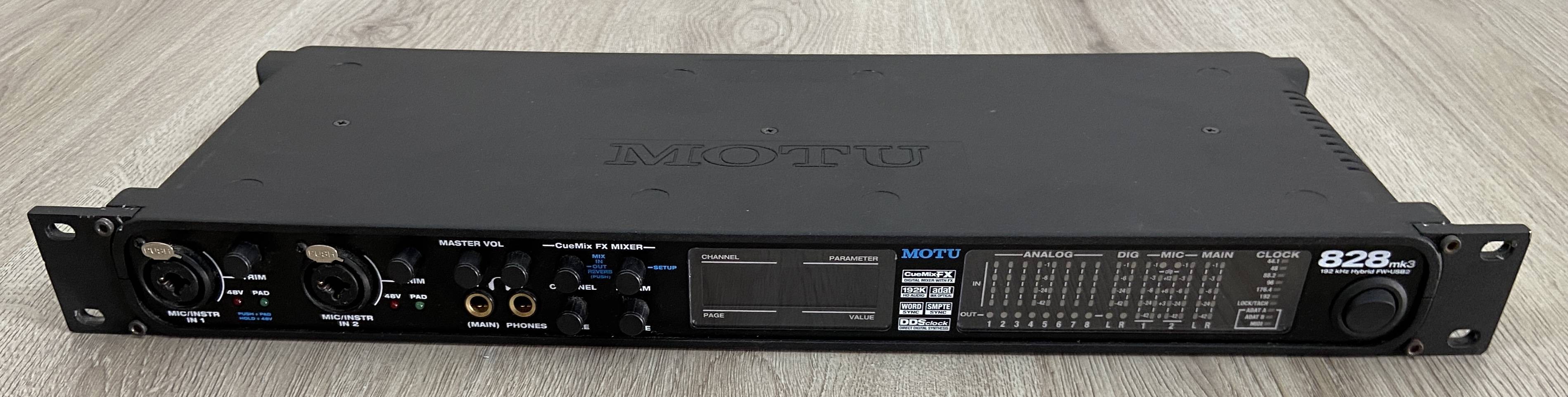 MOTU 828 mkIII Hybrid | Schede Audio Motu