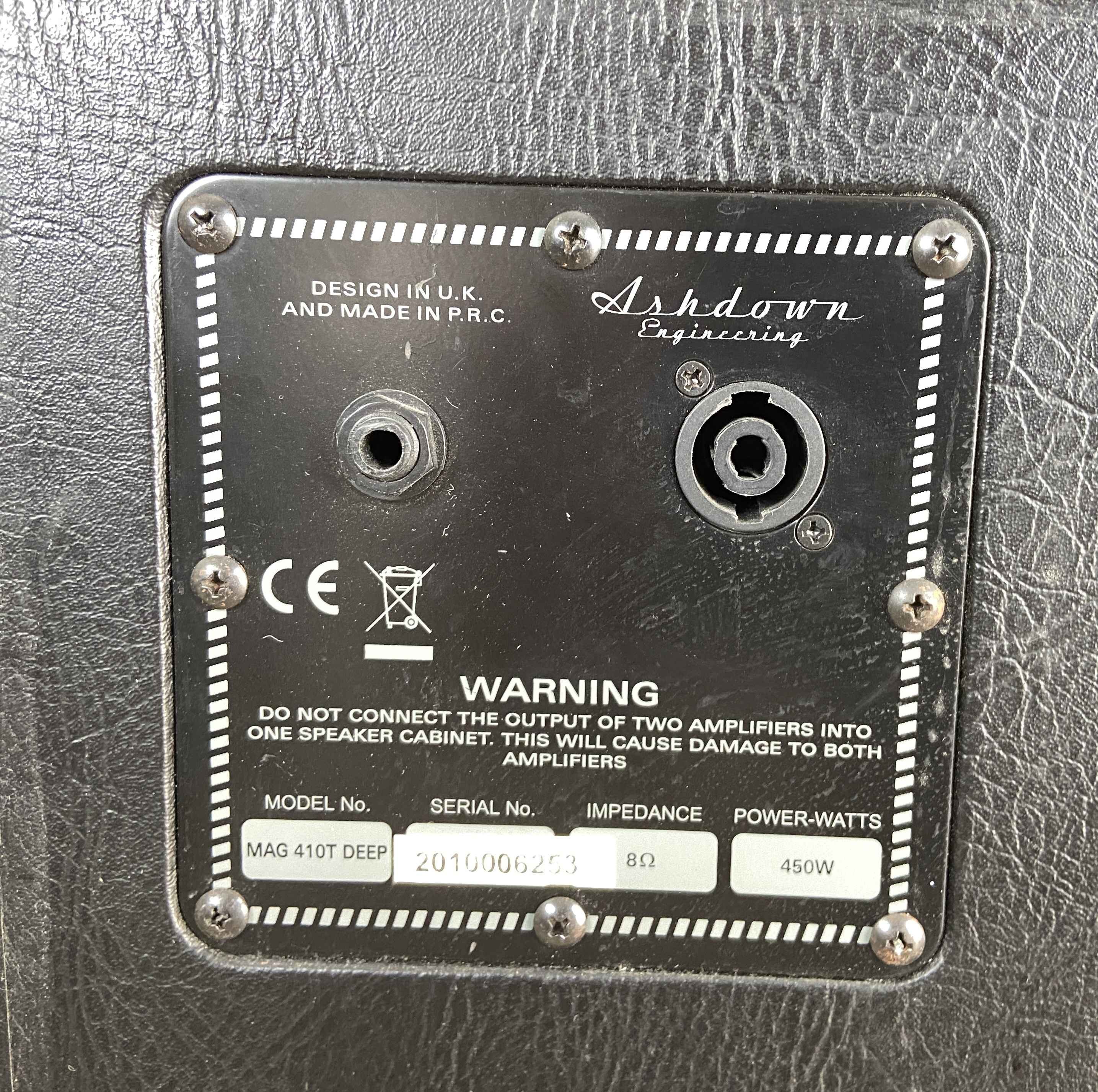 Ashdown MAG 410T Deep 450W | Amplificatori Ashdown