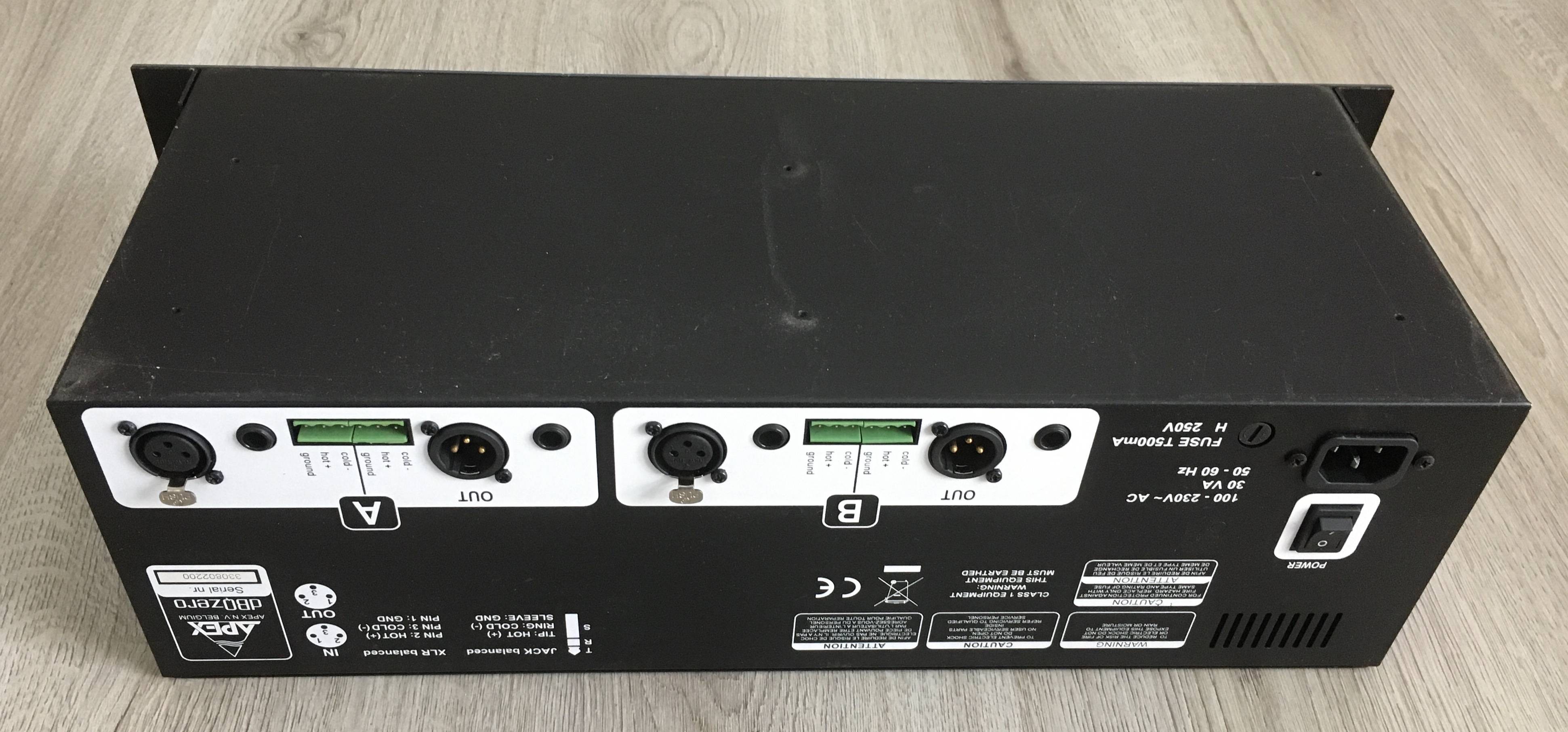 Apex DBQ Zero equalizzatore grafico | Effetti e Processori Apex