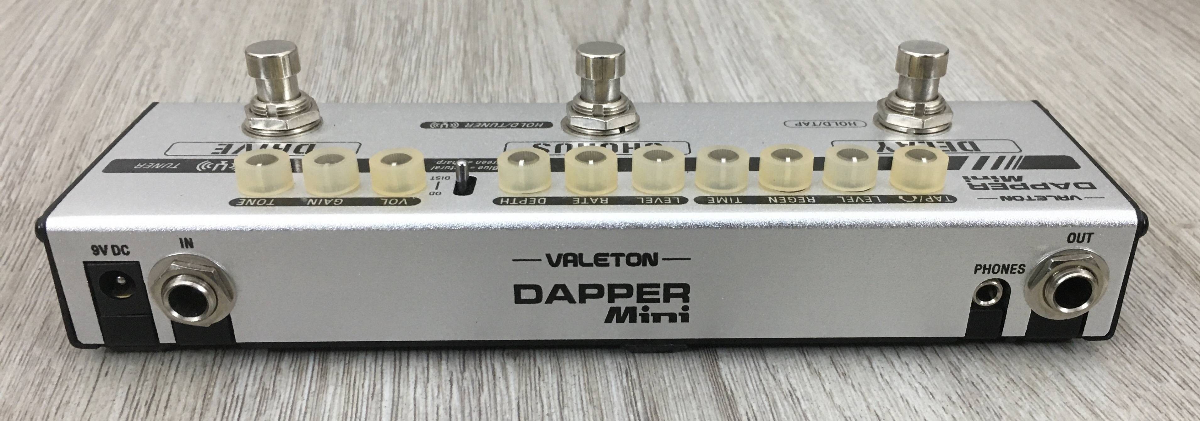 Valeton Dapper Mini pedaliera multieffetto | Effetti Valeton