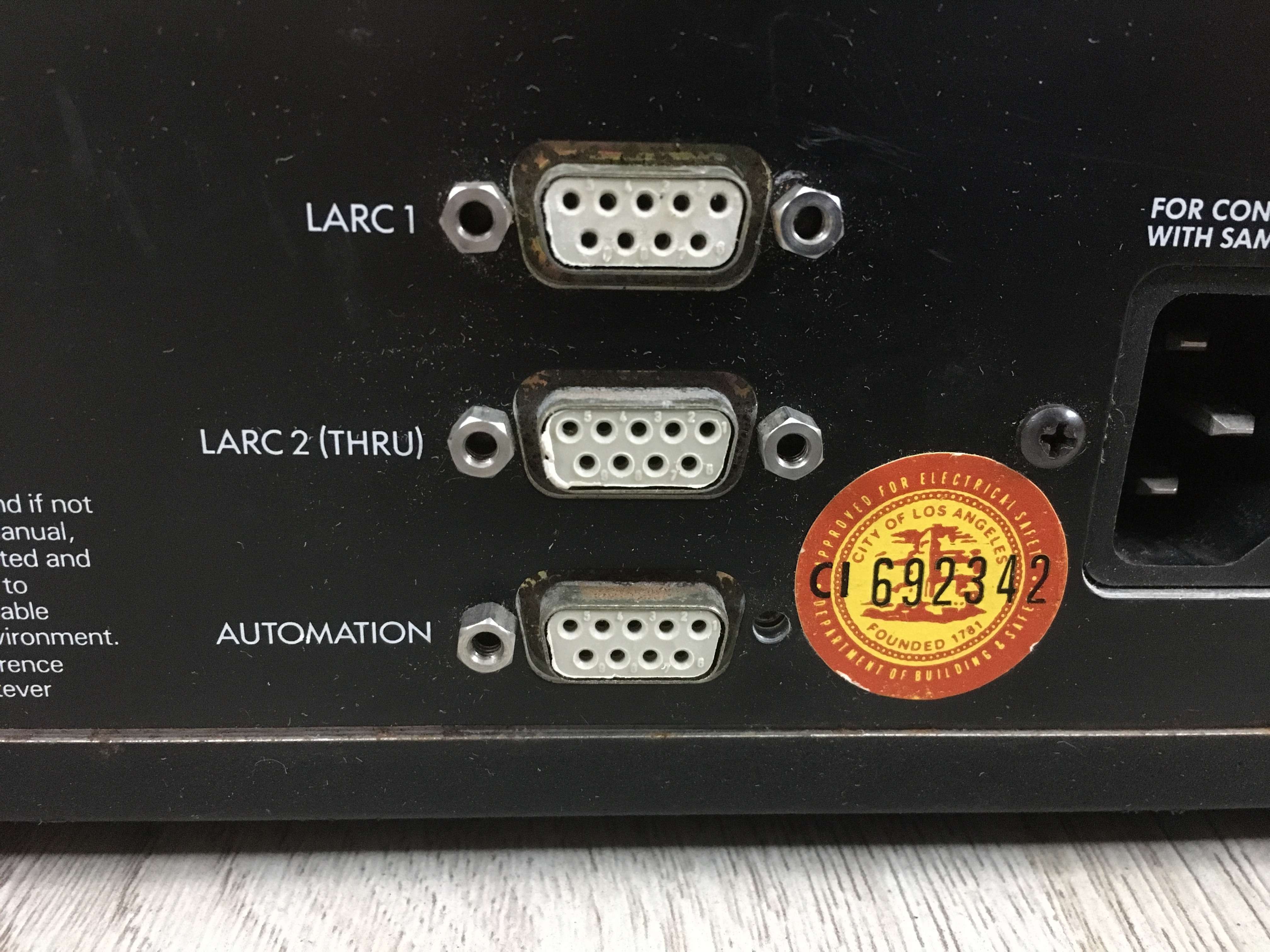 Lexicon 480L V3 + LARC + Memory Card | Effetti e Processori Lexicon