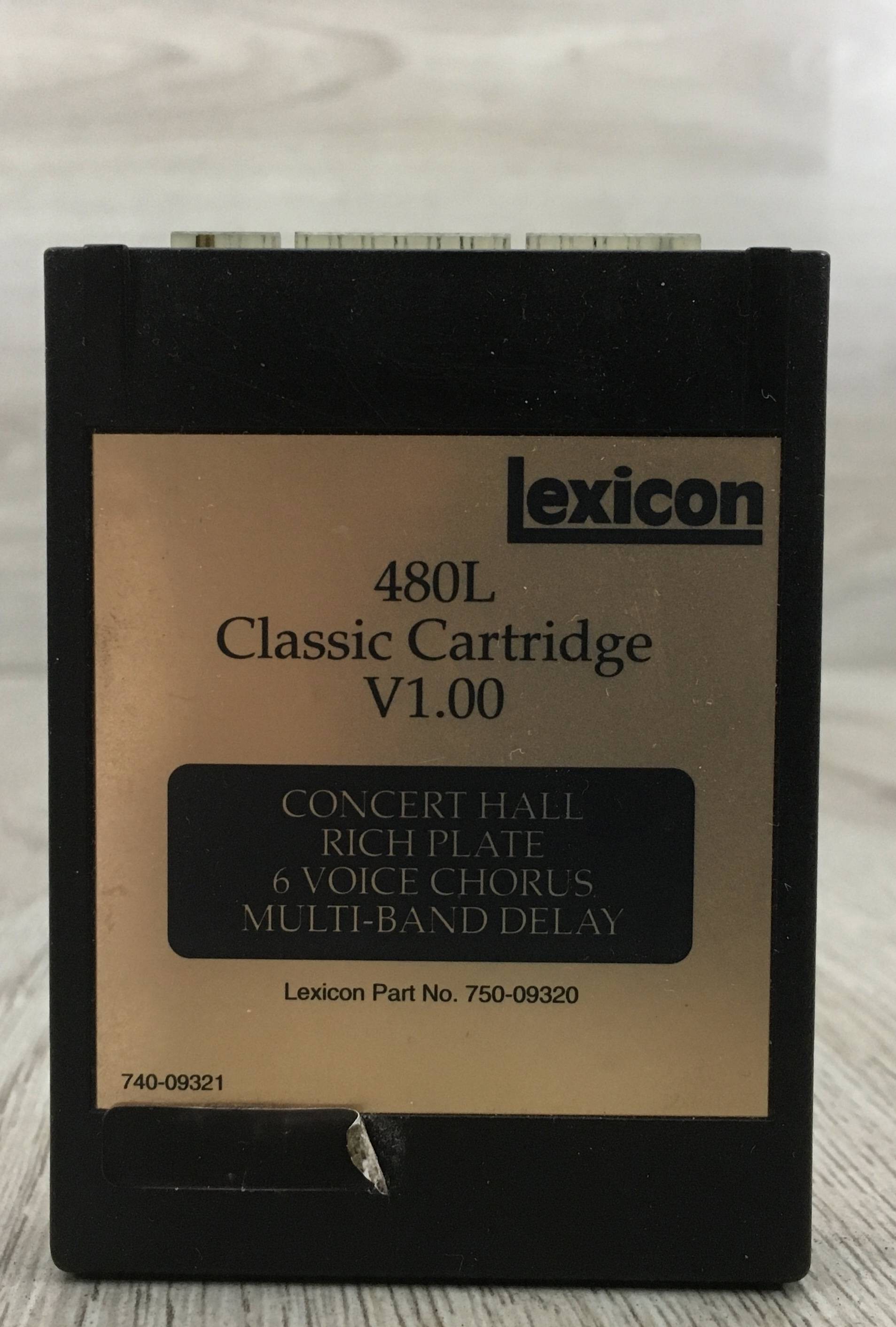 Lexicon 480L V3 + LARC + Memory Card | Effetti e Processori Lexicon