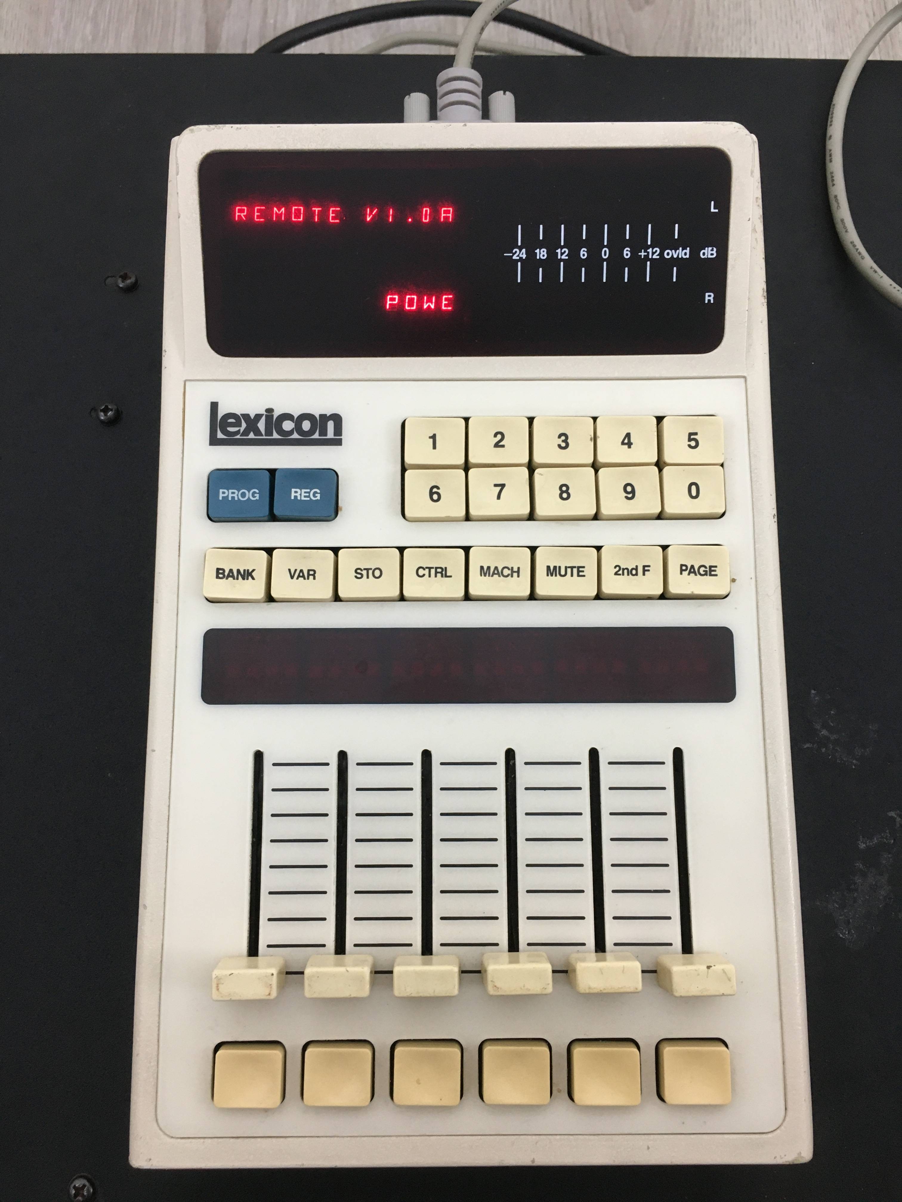 Lexicon 480L V3 + LARC + Memory Card | Effetti e Processori Lexicon