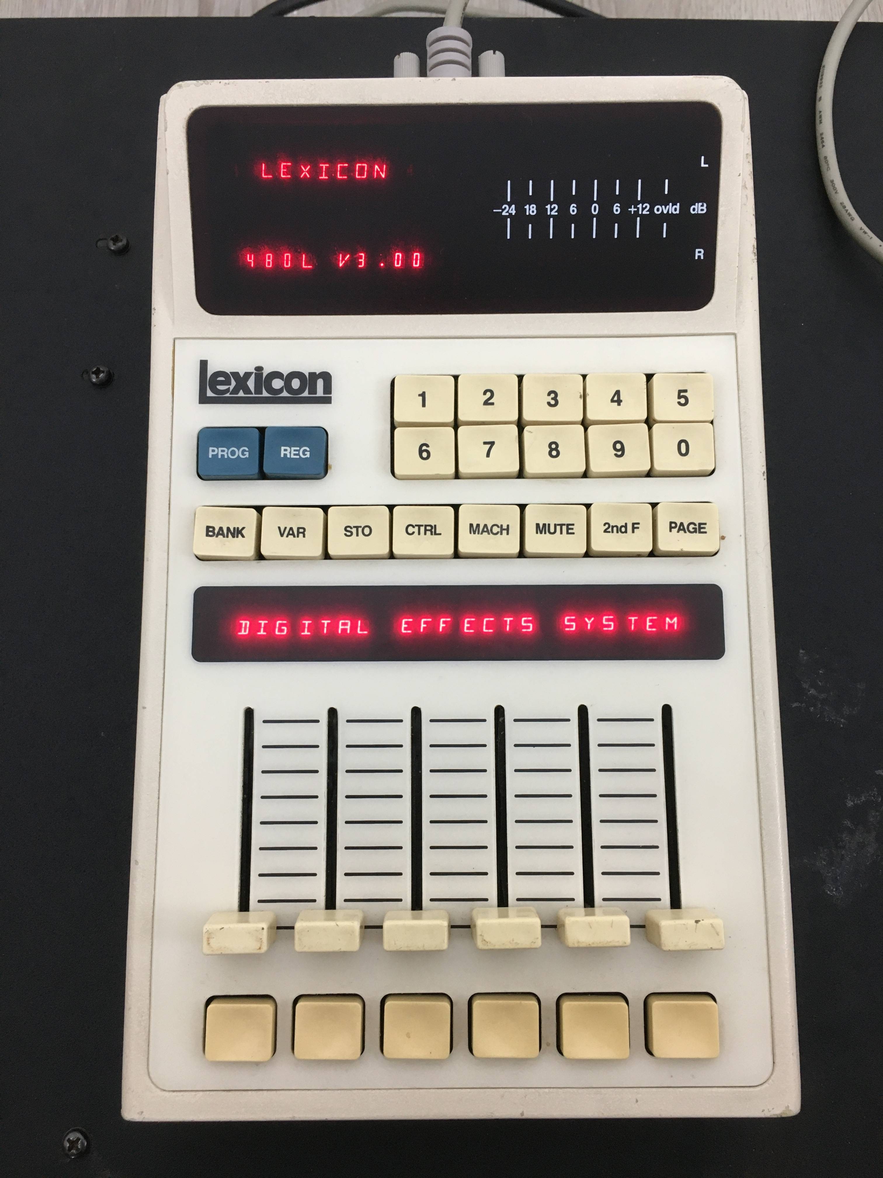 Lexicon 480L V3 + LARC + Memory Card | Effetti e Processori Lexicon