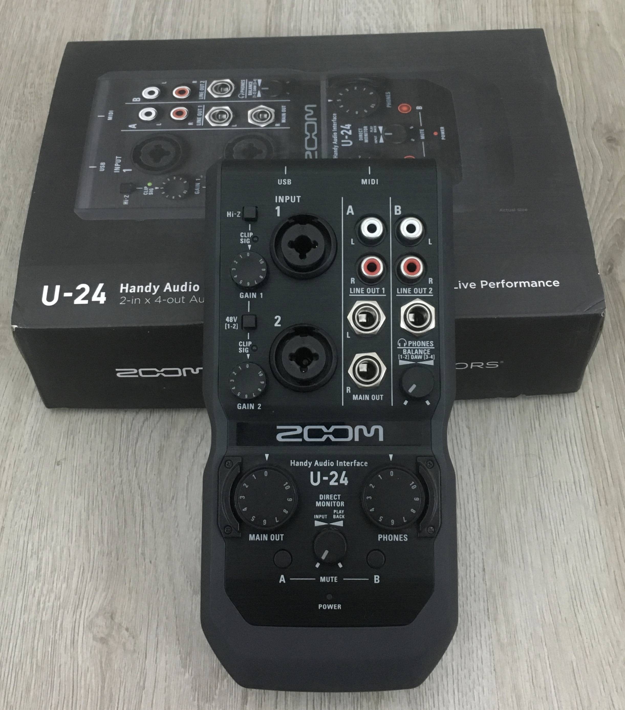 Zoom U24 scheda audio USB | Schede Audio Zoom