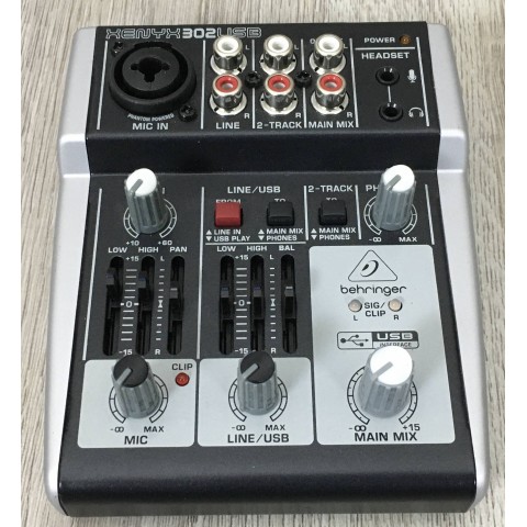Behringer Xenyx 302 USB | Schede Audio Behringer