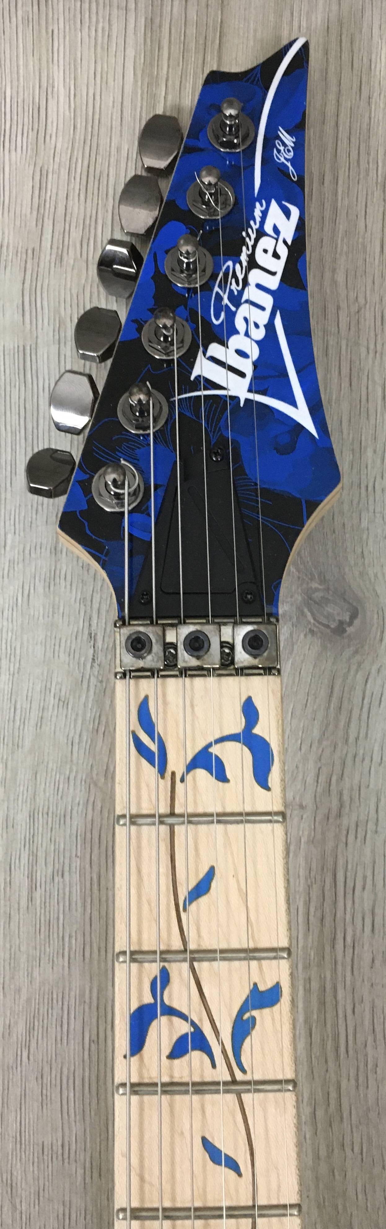 Chitarra Elettrica Ibanez JEM77P Blue Floral Pattern