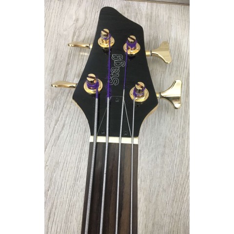 Stagg BC300 FL Basso elettrico fretless black | Bassi Elettrici Stagg