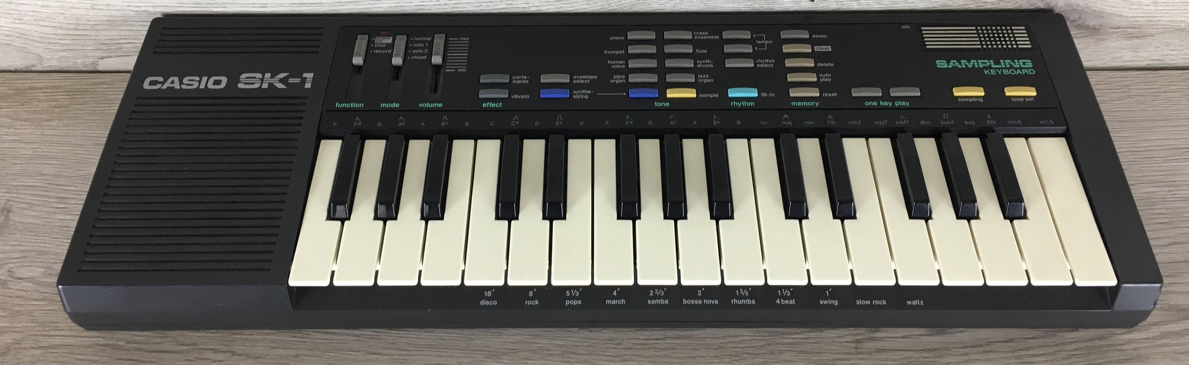 Casio Sk-1 Sampling keyboard | Sintetizzatori Casio